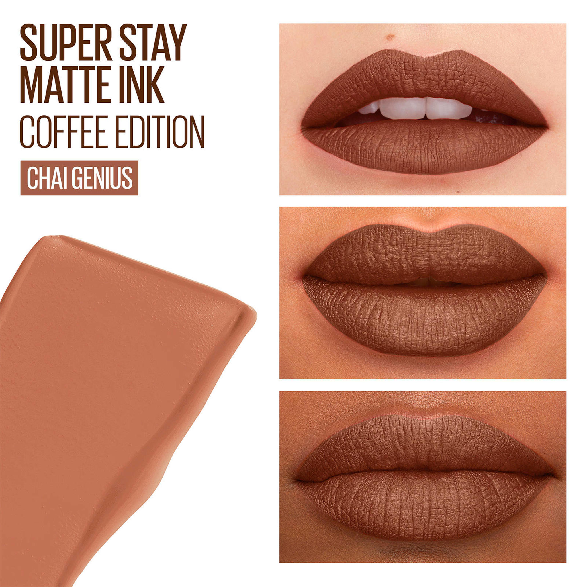Maybelline New York SuperStay Matte Ink lippenstift - 255 Chai Genius ...