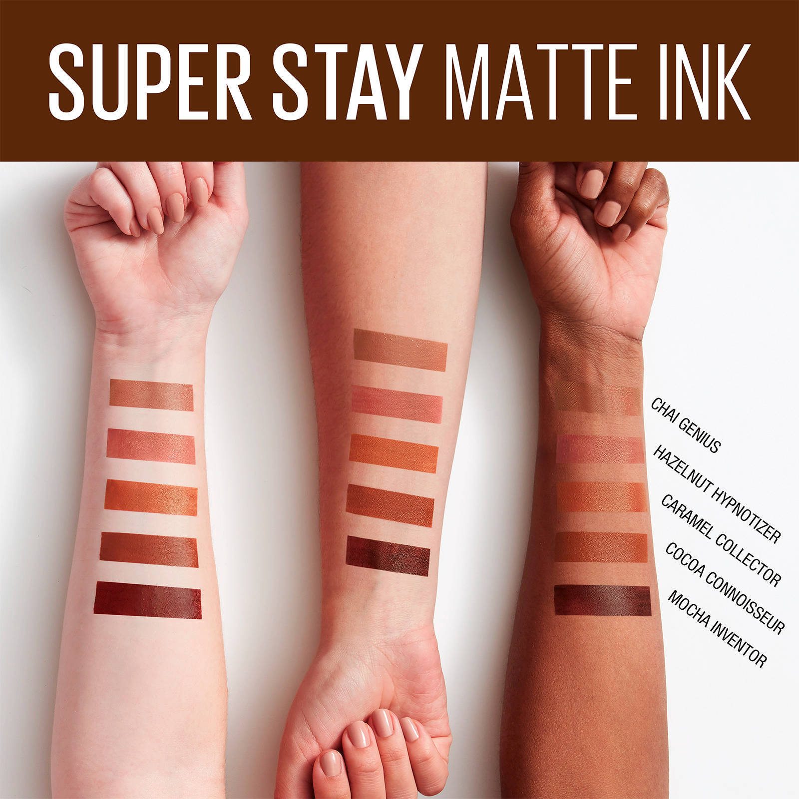 Maybelline New York SuperStay Matte Ink lippenstift - 255 Chai Genius ...