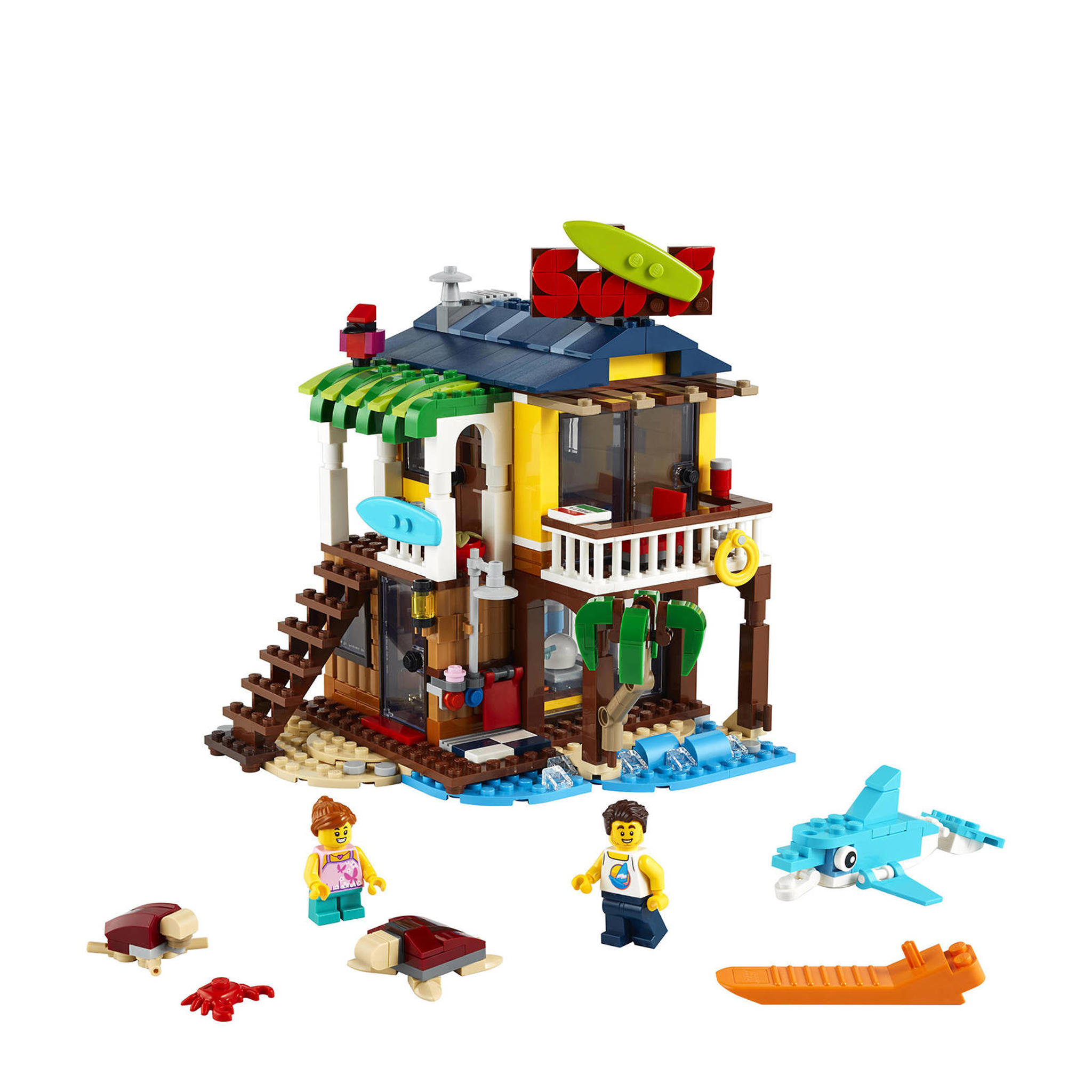 LEGO Creator Surfer strandhuis 31118 | wehkamp