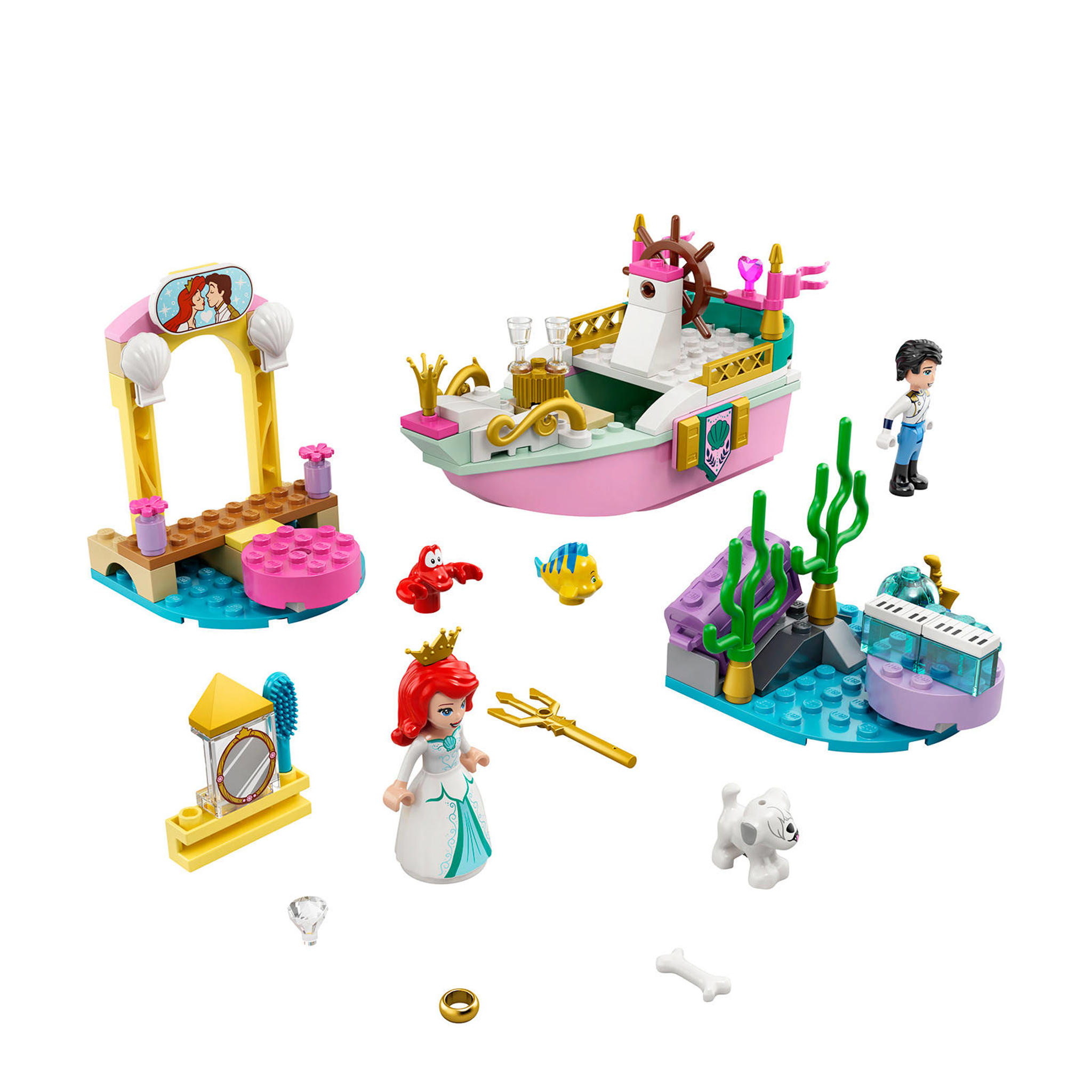 LEGO Disney Princess Ariel's feestboot 43191 | wehkamp