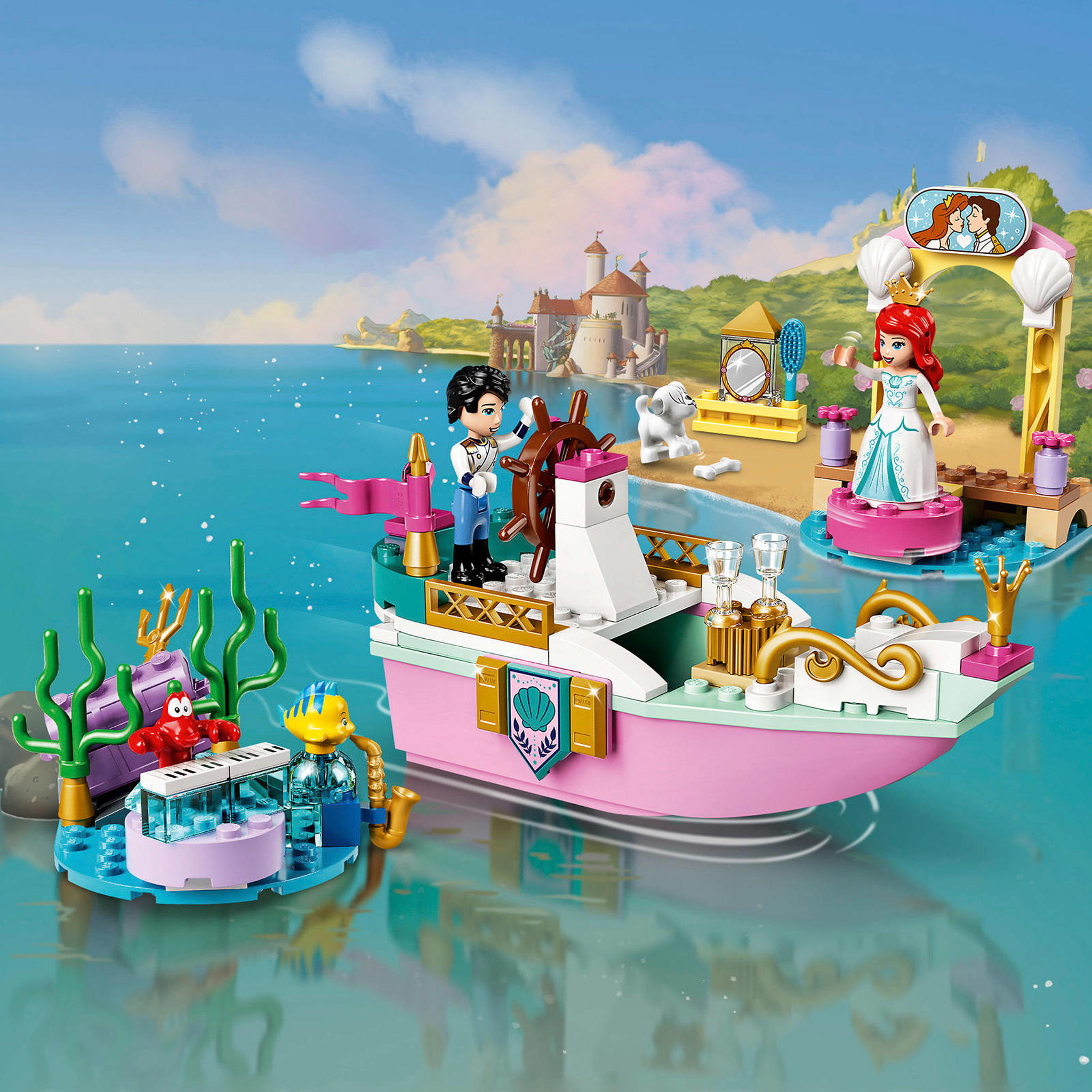 LEGO Disney Princess Ariel's feestboot 43191 | wehkamp