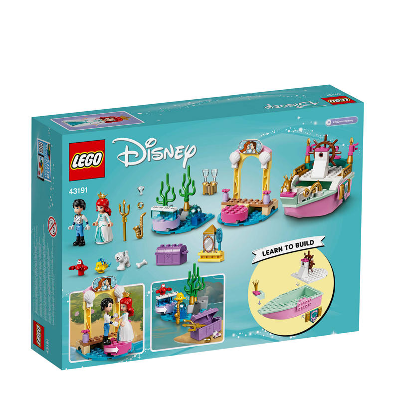 LEGO Disney Princess Ariel's feestboot 43191 | wehkamp