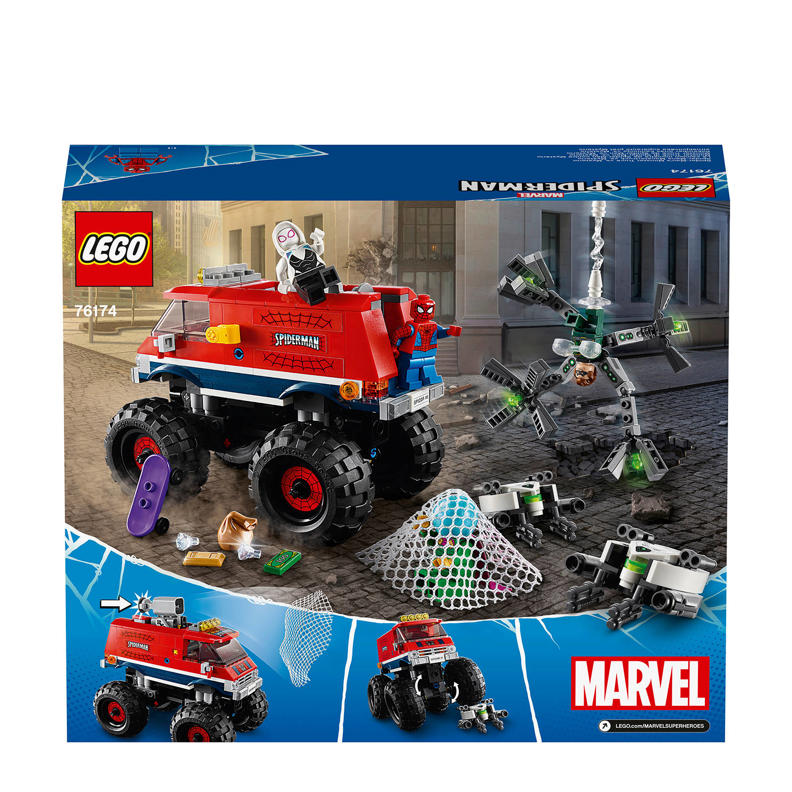 LEGO Super Heroes Spider-Man's Monstertruck vs. Mysterio 76174 | wehkamp