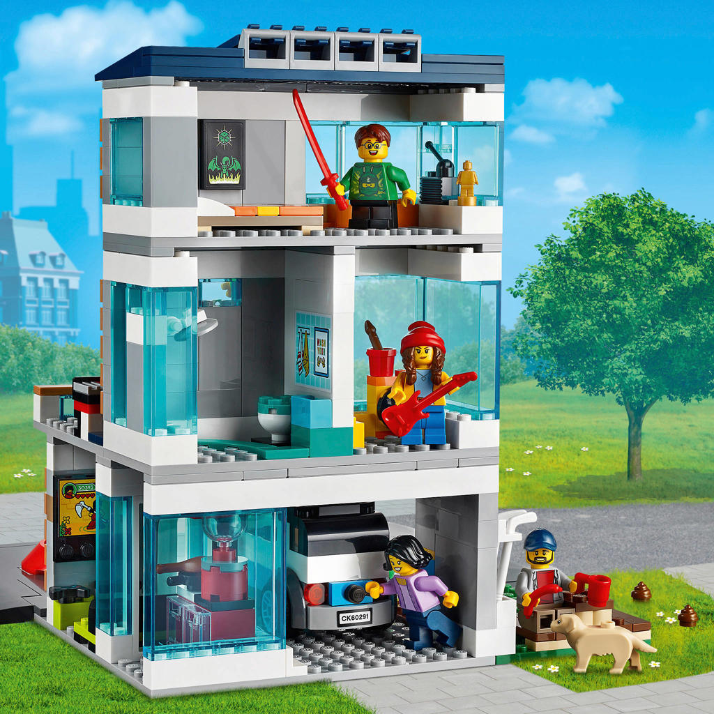 LEGO City Modern familiehuis 60291 | wehkamp