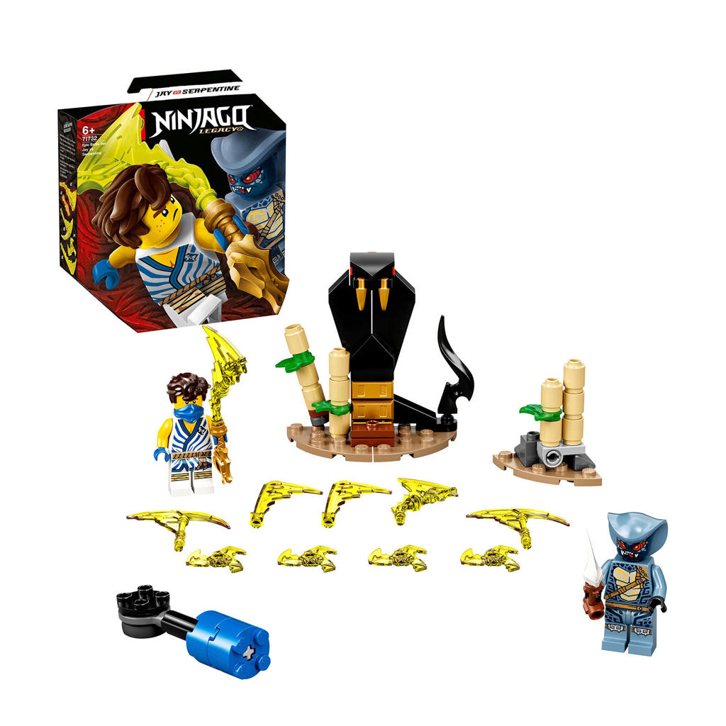 LEGO Ninjago Epische Strijd set - Jay tegen Serpentine 71732 | wehkamp