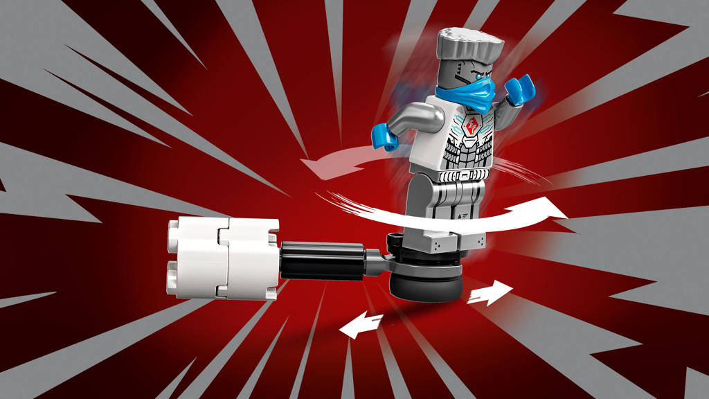 LEGO Ninjago Epische Strijd set - Zane tegen Nindroid 71731 | wehkamp