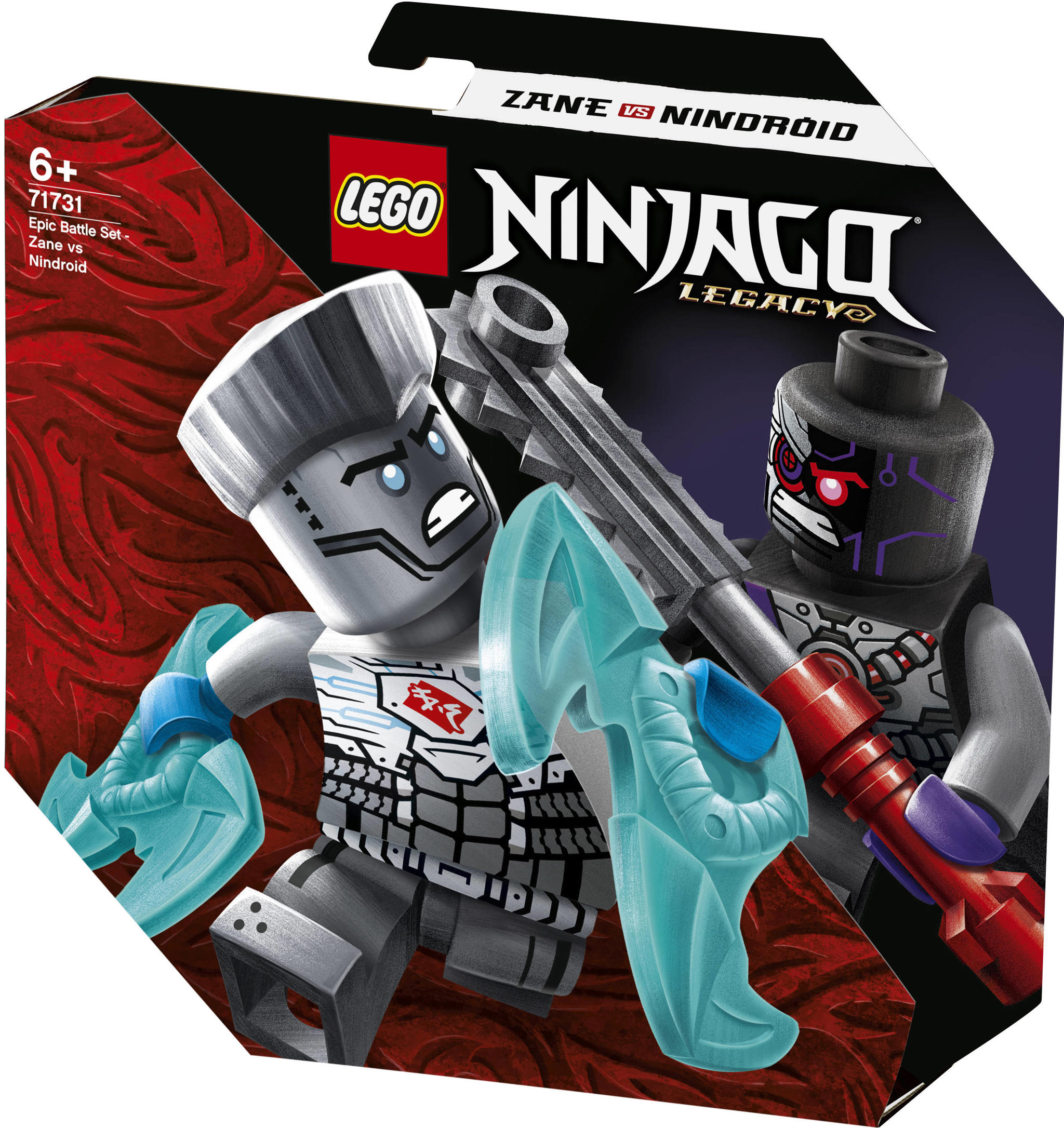 LEGO Ninjago Epische Strijd set - Zane tegen Nindroid 71731 | wehkamp