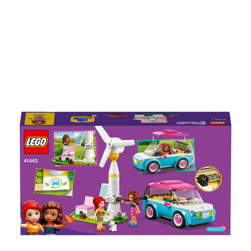 LEGO Friends Olivia's elektrische auto 41443 | wehkamp
