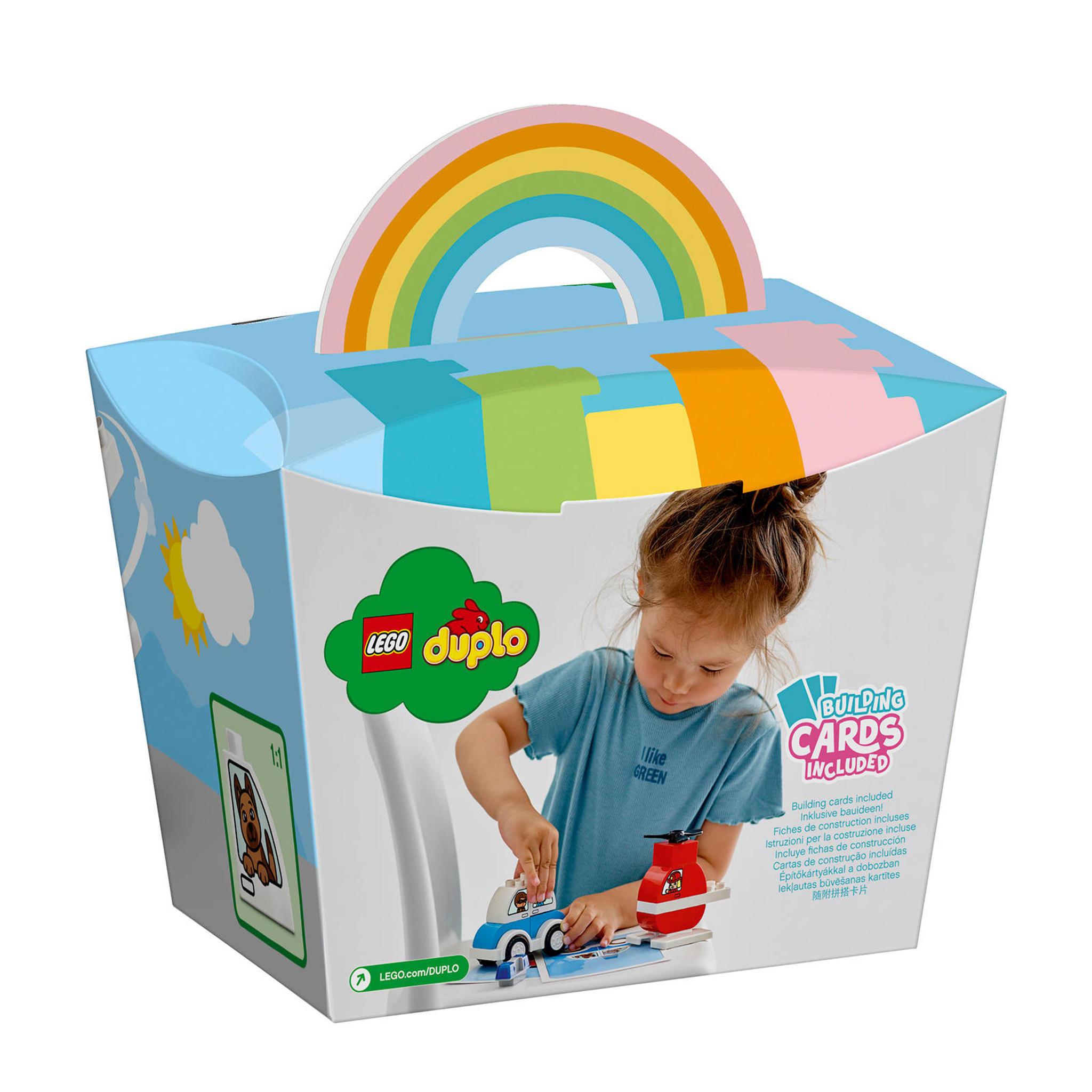 LEGO Duplo Brandweerhelikopter en Politieauto 10957 | wehkamp