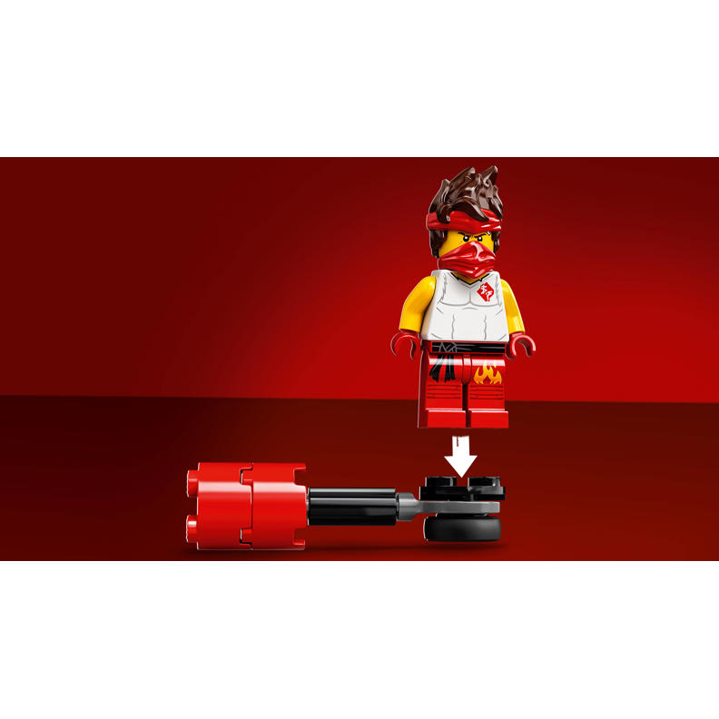 LEGO Ninjago Epische Strijd set - Kai tegen Skulkin 71730 | wehkamp