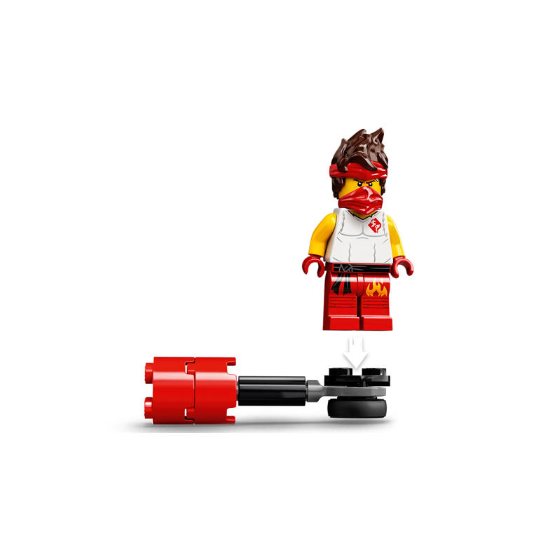 LEGO Ninjago Epische Strijd set - Kai tegen Skulkin 71730 | wehkamp