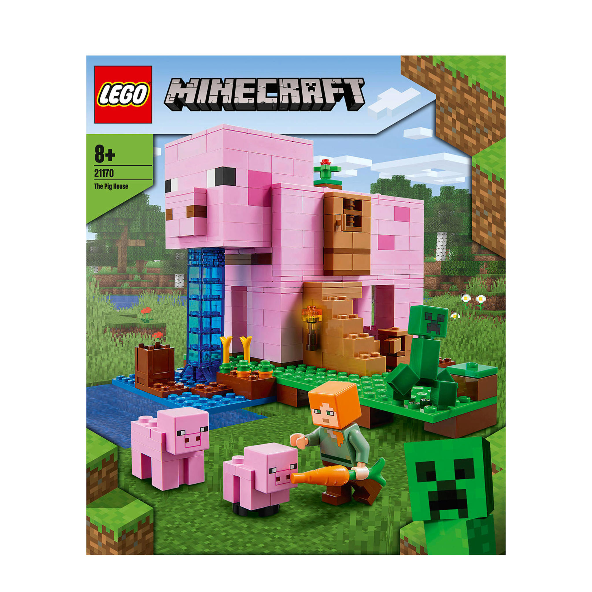 LEGO Minecraft Het Varkenshuis 21170 | wehkamp