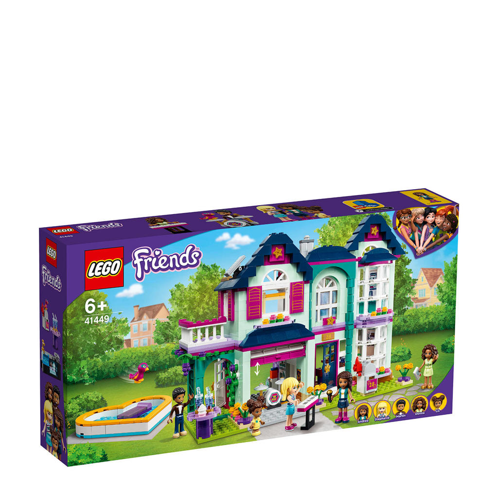 LEGO Friends Andrea's familiehuis 41449 | wehkamp