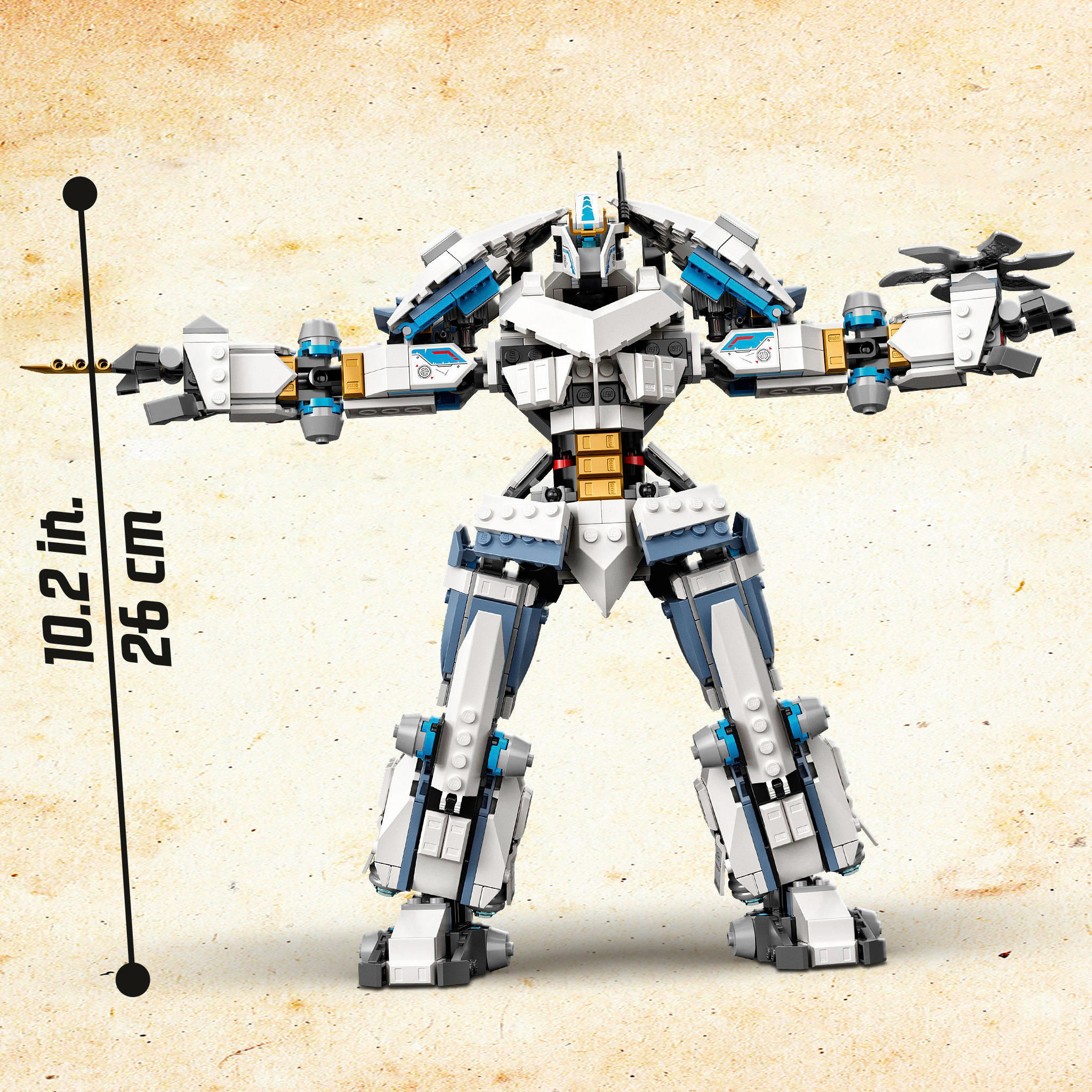 LEGO Ninjago Zane's Titanium Mech 71738 | wehkamp