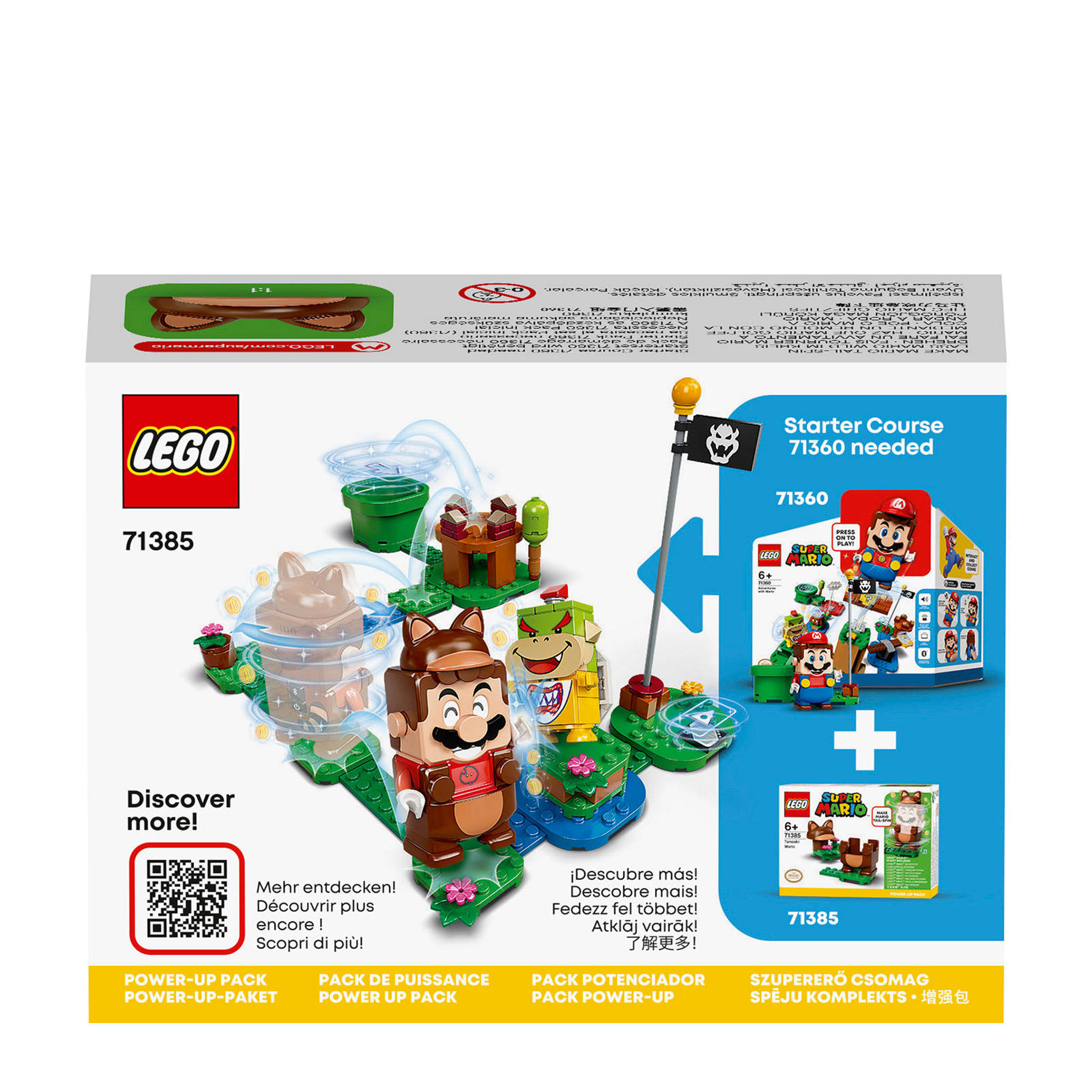 LEGO Super Mario Uitbreidingsset Tanuki-Mario 71385 | wehkamp