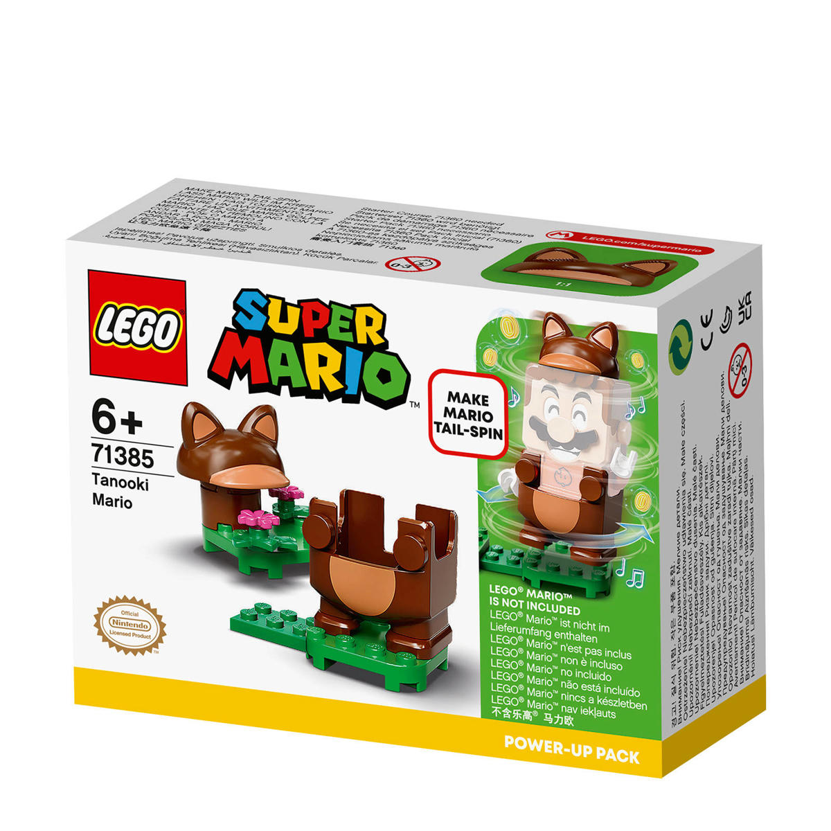 LEGO Super Mario Uitbreidingsset Tanuki-Mario 71385 | wehkamp