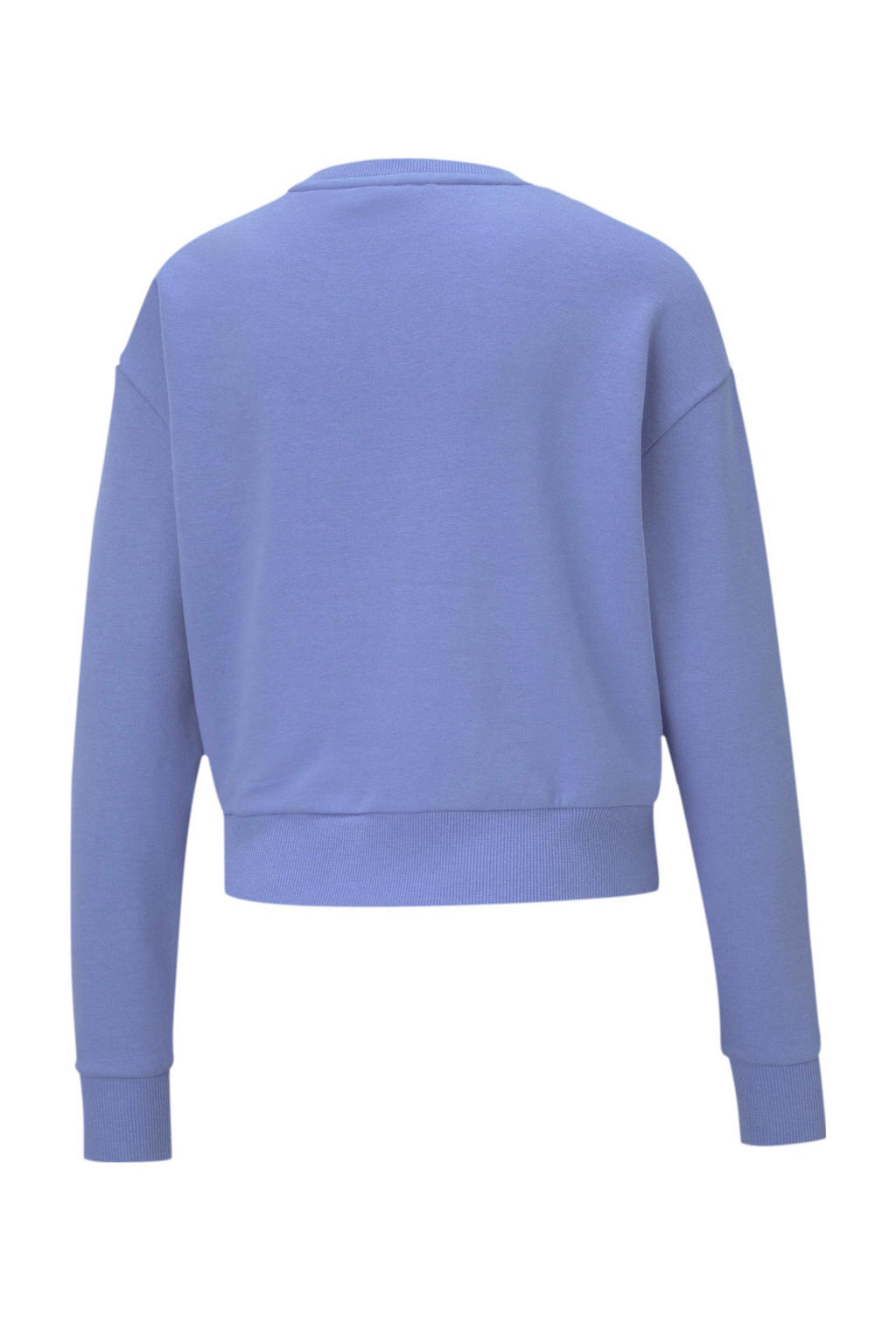 Puma sweater blauw/lichtgrijs | wehkamp