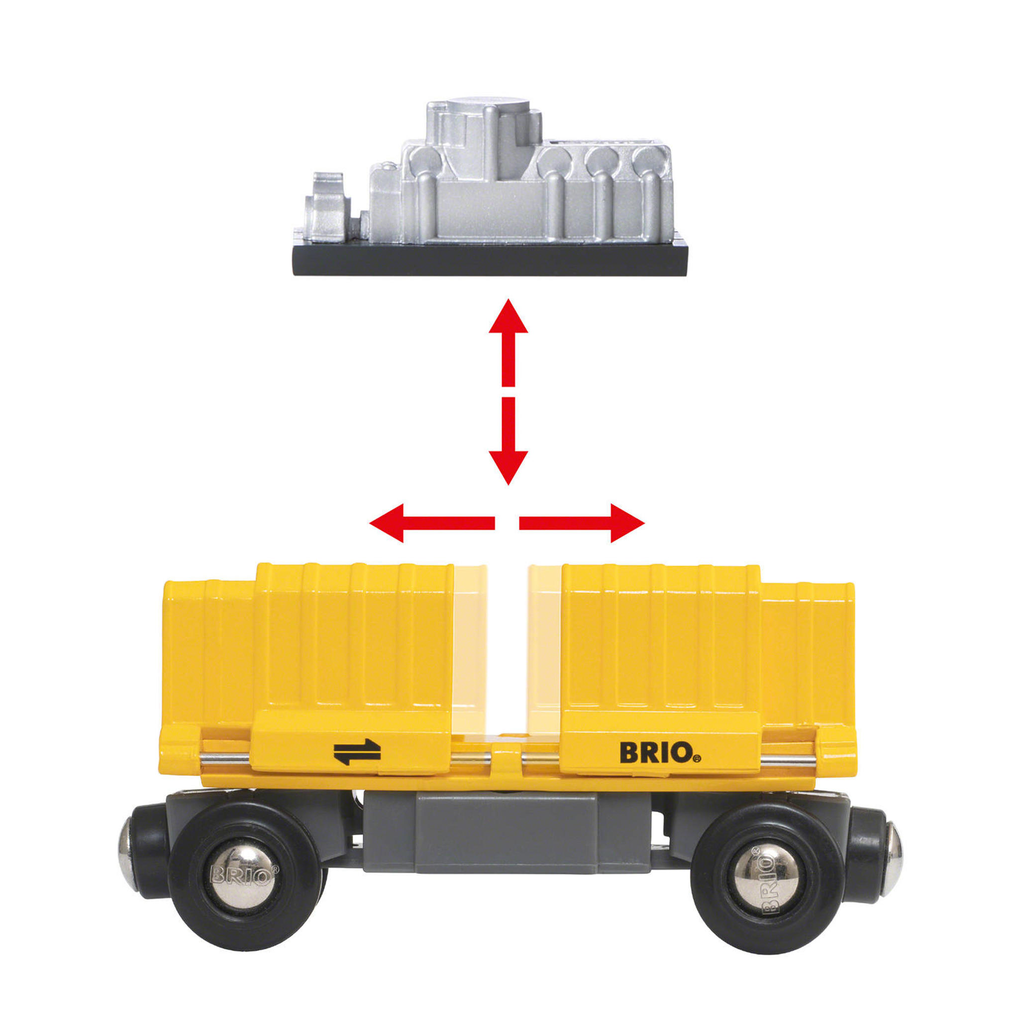 Brio Vrachttrein met drie wagons - 33982 | wehkamp Brio Vrachttrein met drie wagons - 33982 | wehkamp