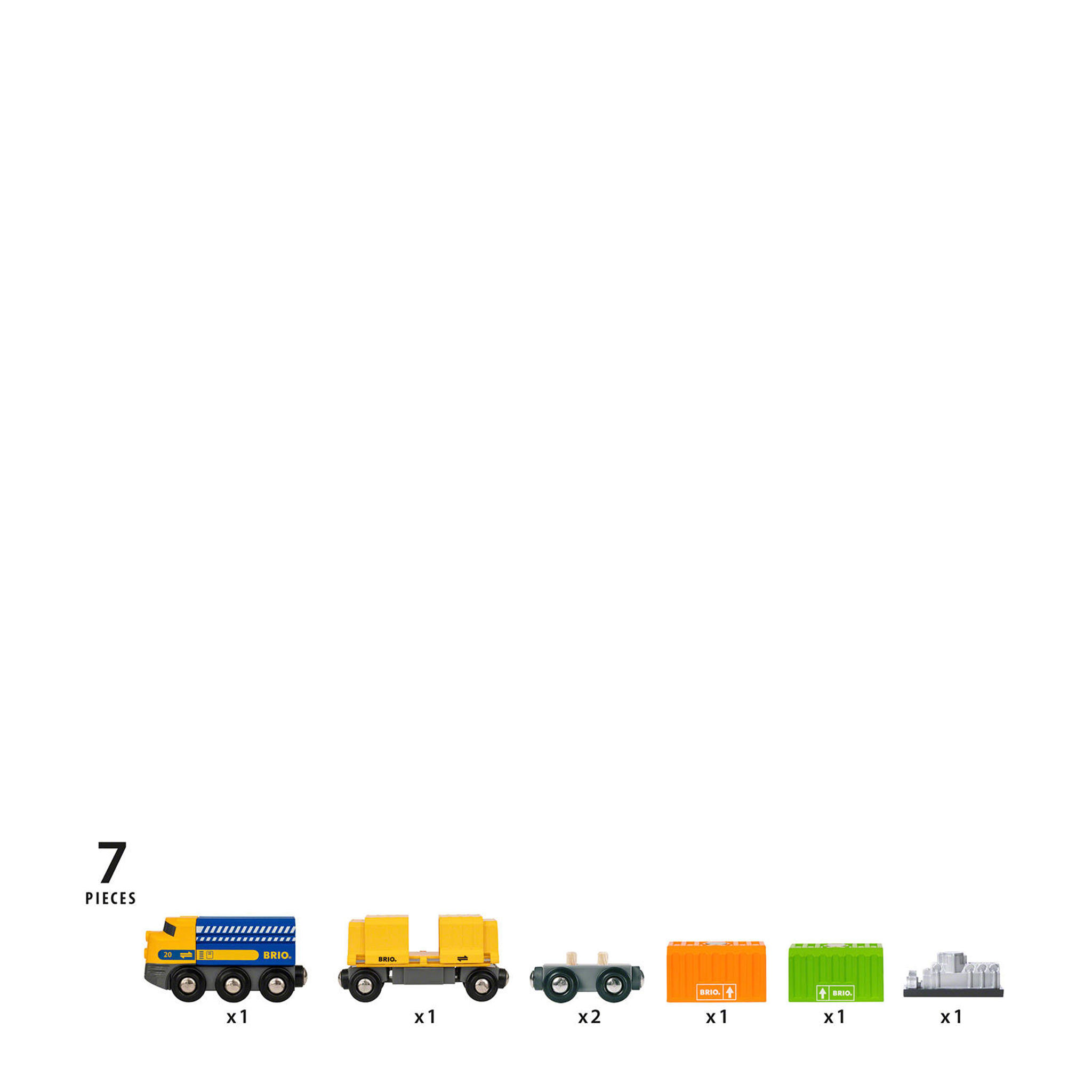 Brio Vrachttrein met drie wagons - 33982 | wehkamp Brio Vrachttrein met drie wagons - 33982 | wehkamp