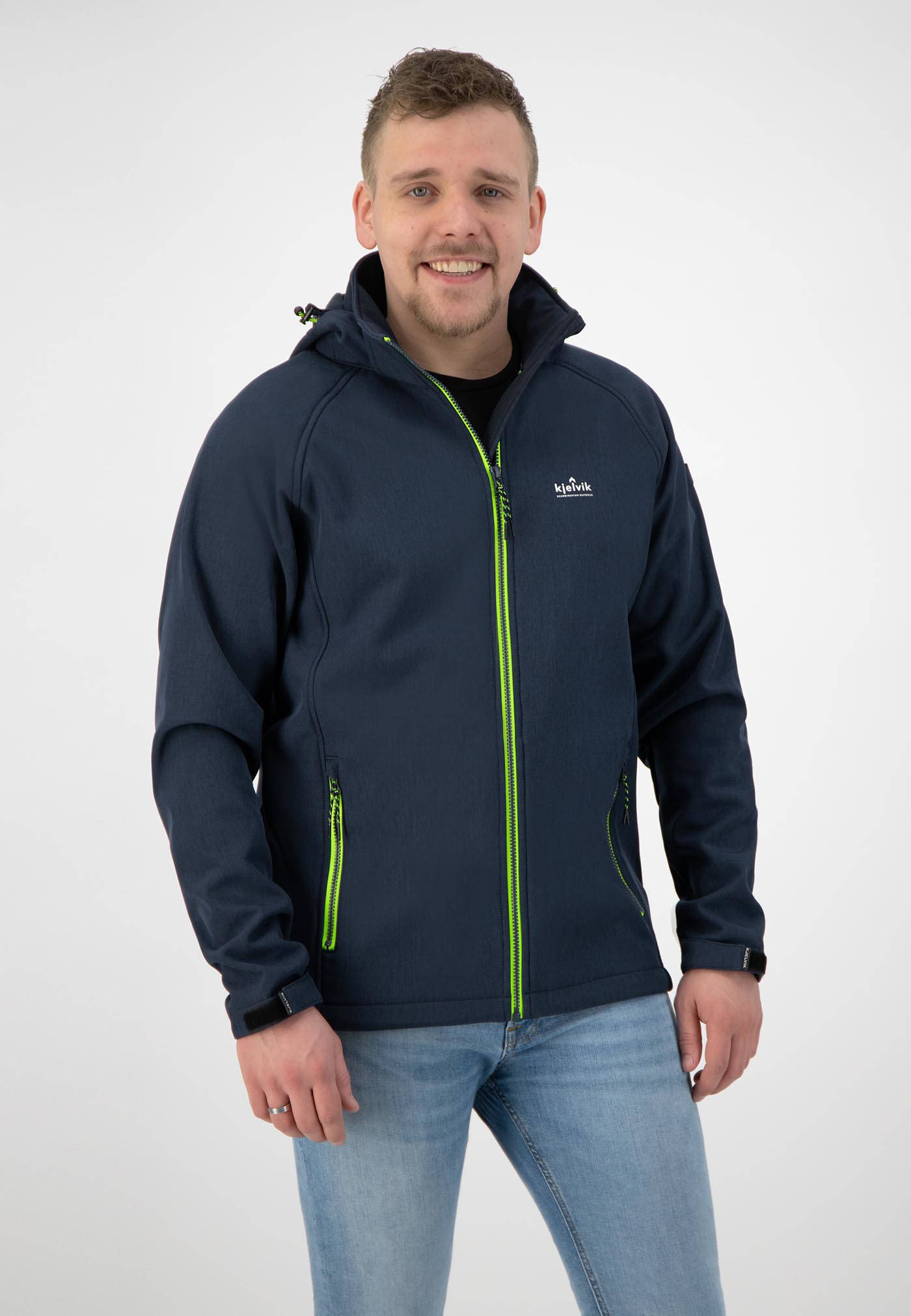 Kjelvik outdoor jas Raimond donkerblauw | wehkamp