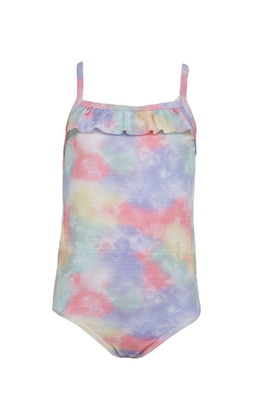 BEACHWAVE baby girl badpak met pastelprint roze/lila | wehkamp