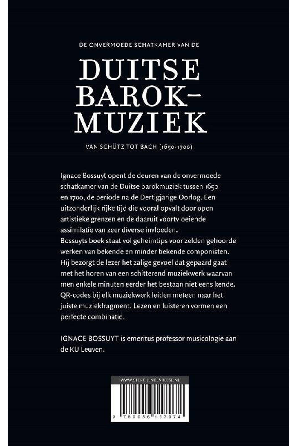 Ignace Bossuyt De onvermoede schatkamer van de Duitse barokmuziek ...