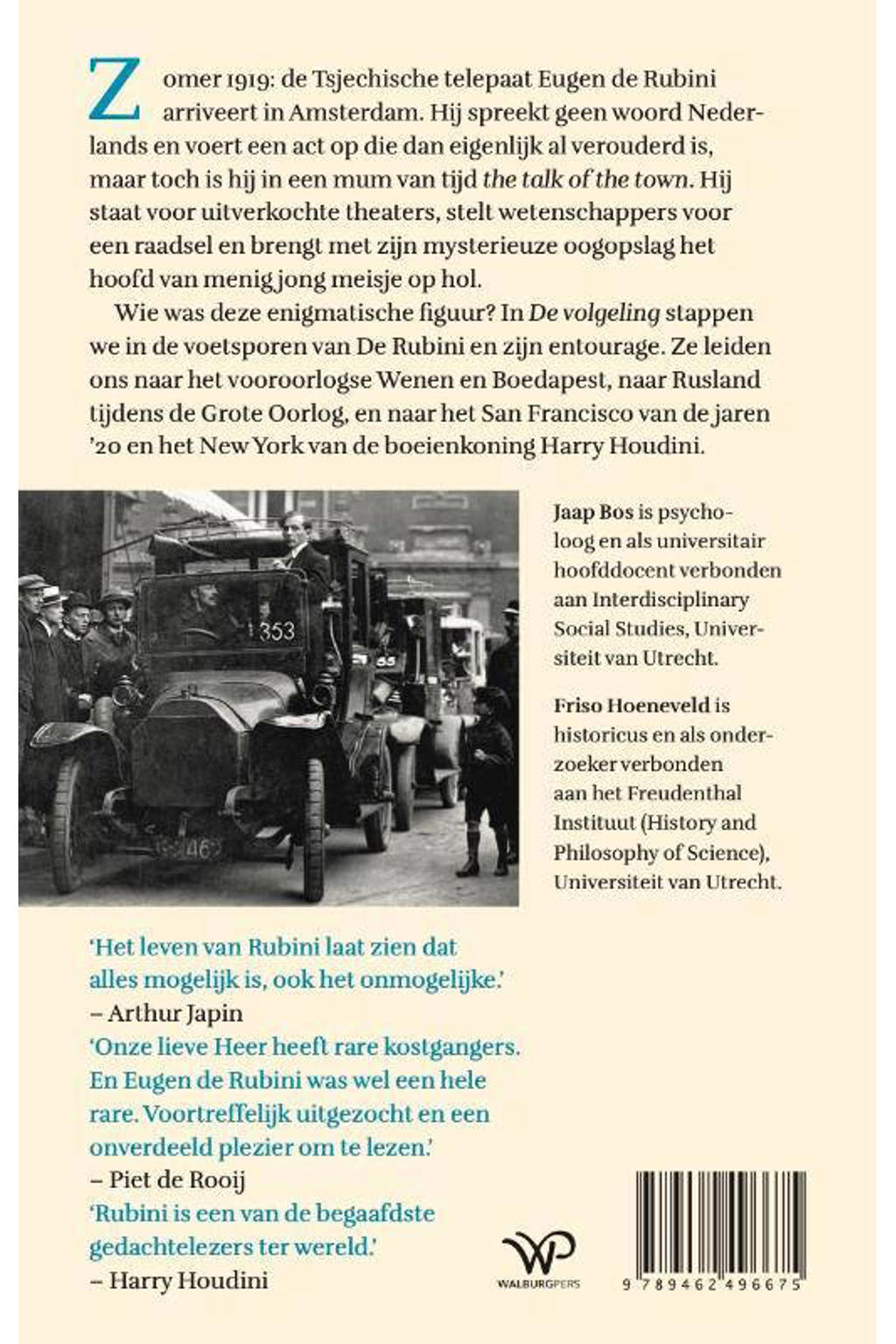 Jaap Bos en Friso Hoeneveld De volgeling | wehkamp