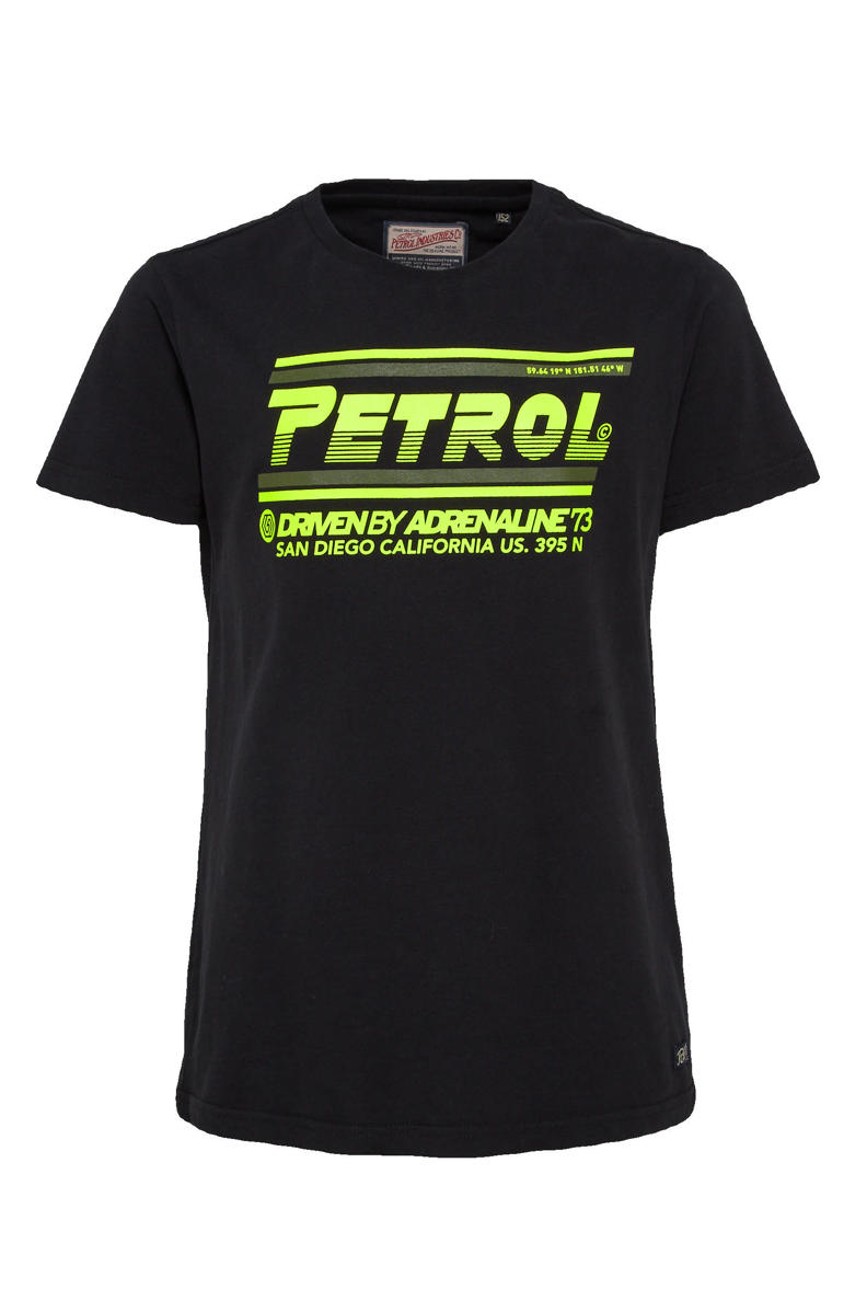 Petrol Industries T-shirt met logo zwart | wehkamp