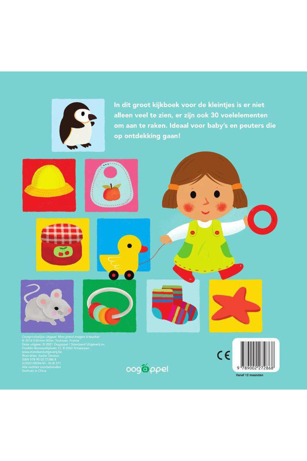 Xavier Deneux Mijn eerste voelboek | wehkamp