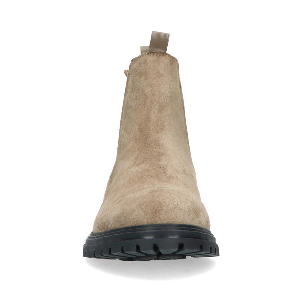 Sacha suède chelsea boots beige | wehkamp