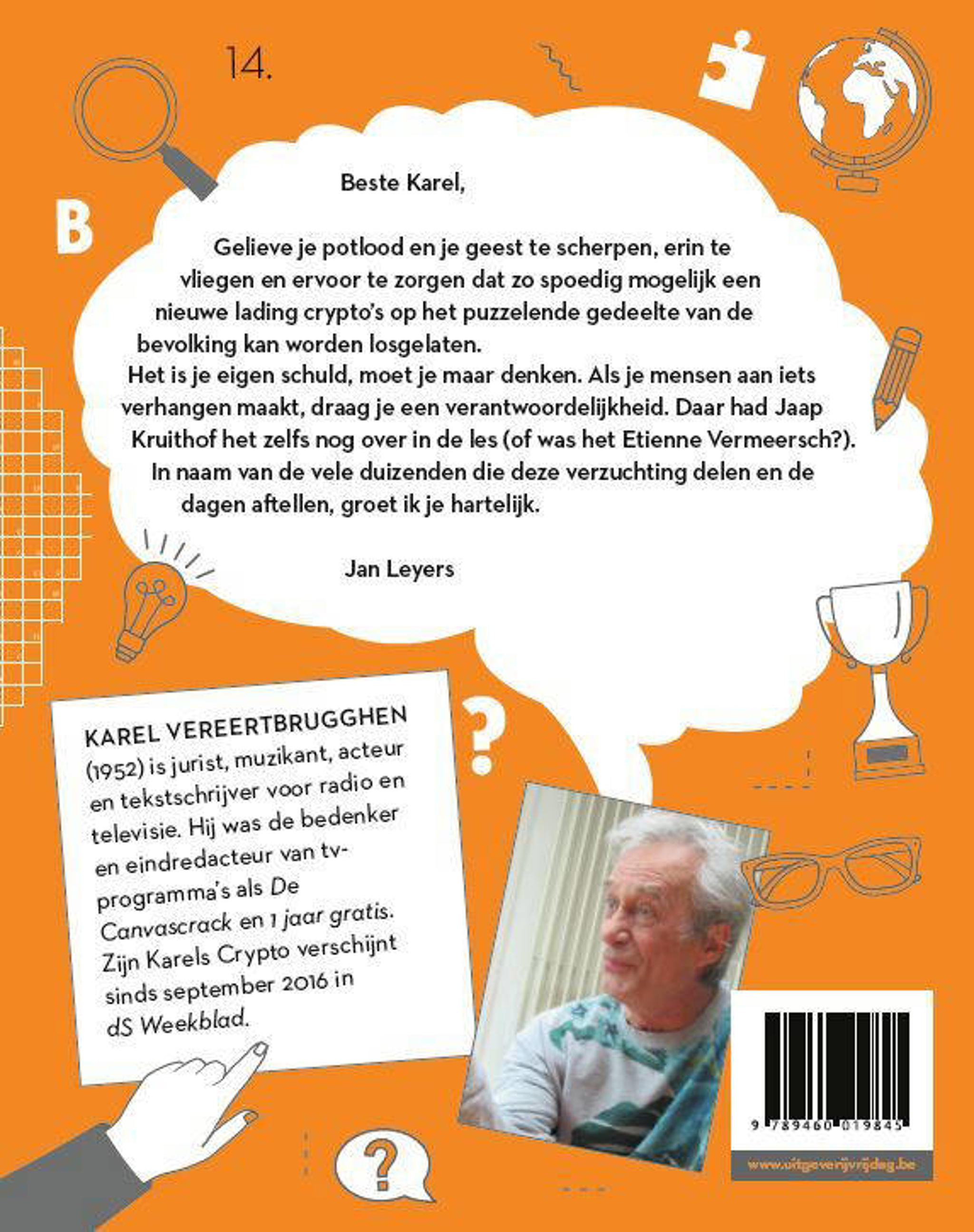 Karel Vereertbrugghen Karels Crypto: de volgende tachtig | wehkamp