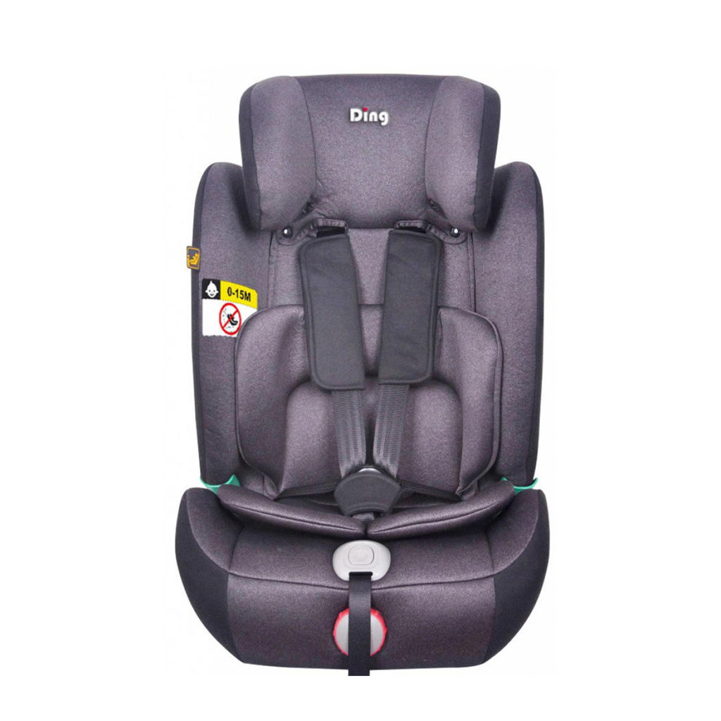 Ding I-Size autostoel York Isofix/top tether 9-36kg Zwart | wehkamp