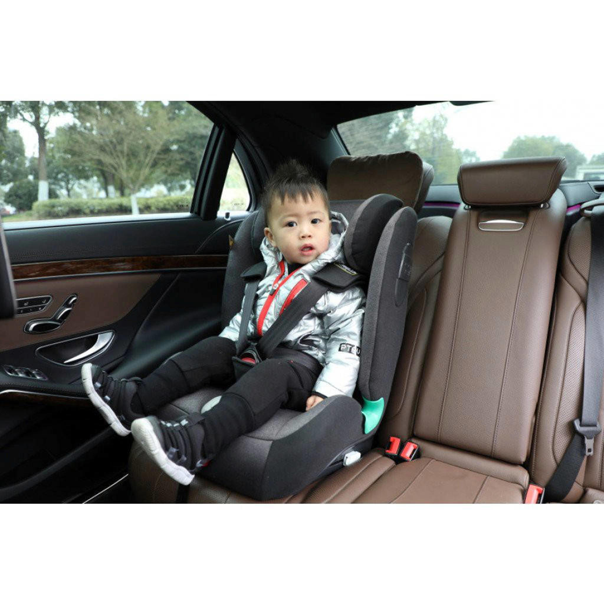 Ding I-Size autostoel York Isofix/top tether 9-36kg Zwart | wehkamp