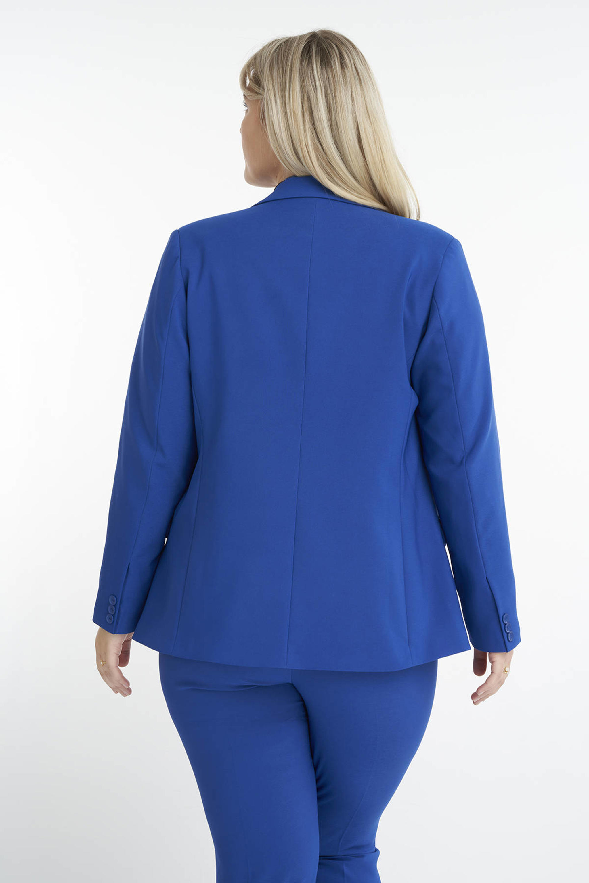MS Mode blazer blauw | wehkamp