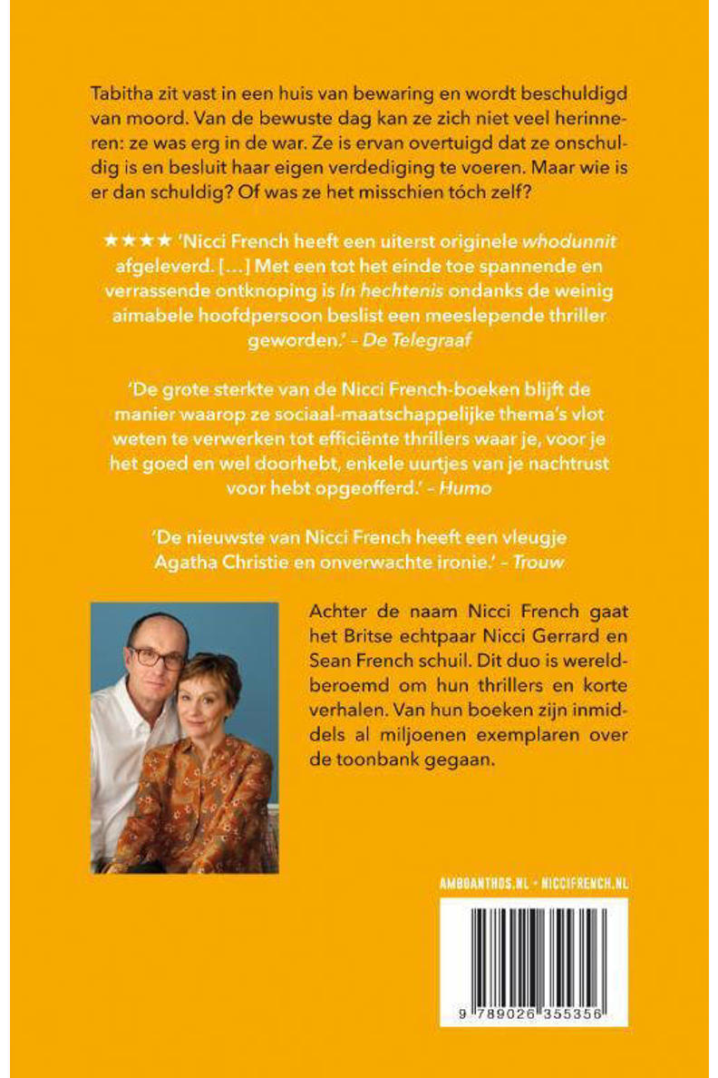 Nicci French In hechtenis kopen? | Morgen in huis | wehkamp