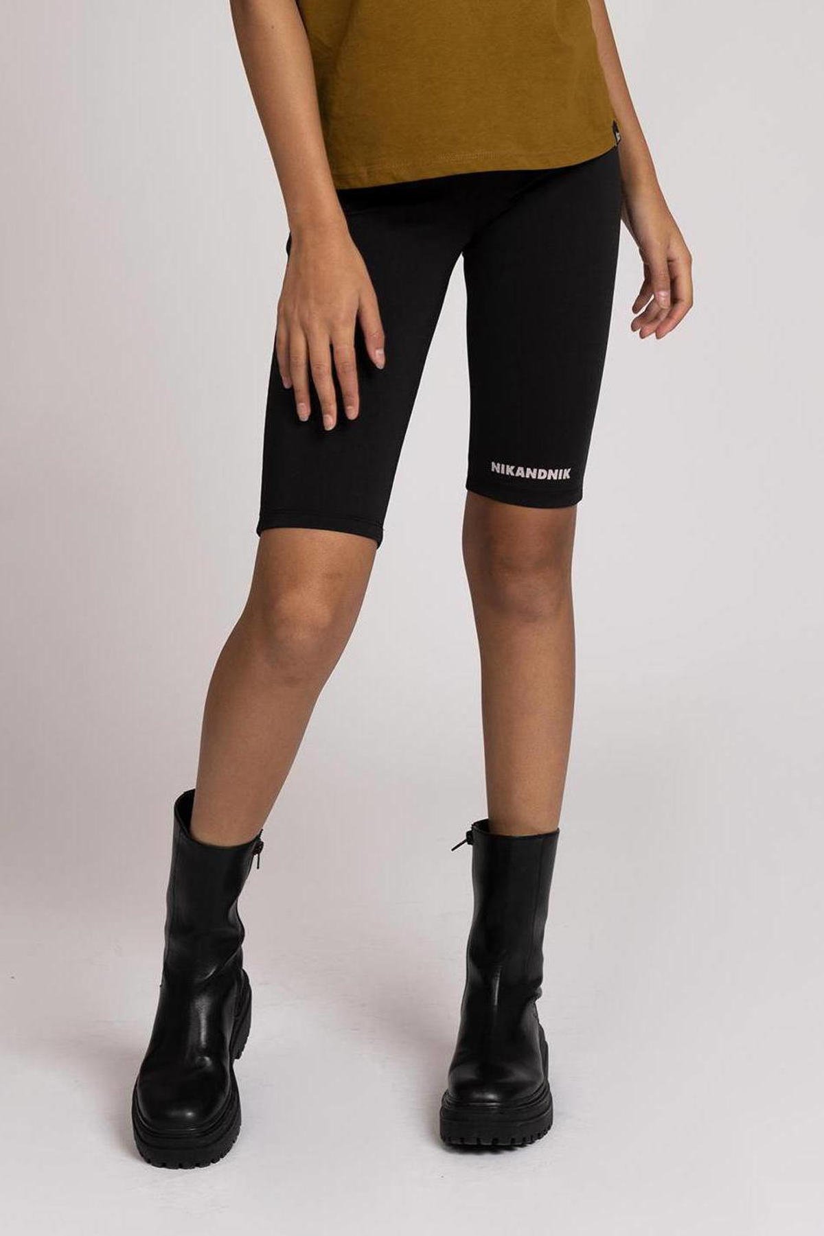 NIK&NIK short Sofia met logo zwart | wehkamp