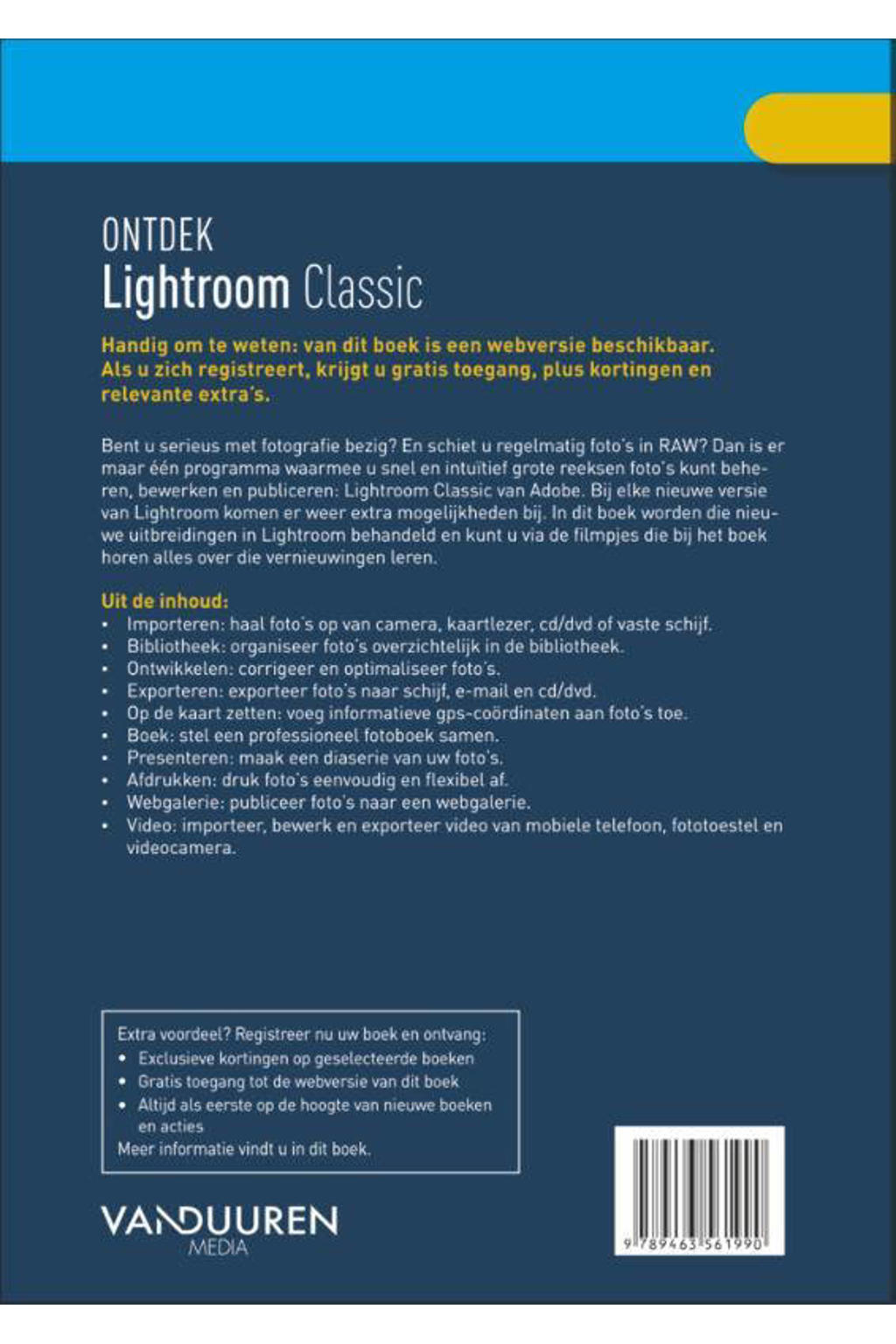 Pieter Dhaeze en Hans Frederiks Ontdek Lightroom Classic | wehkamp