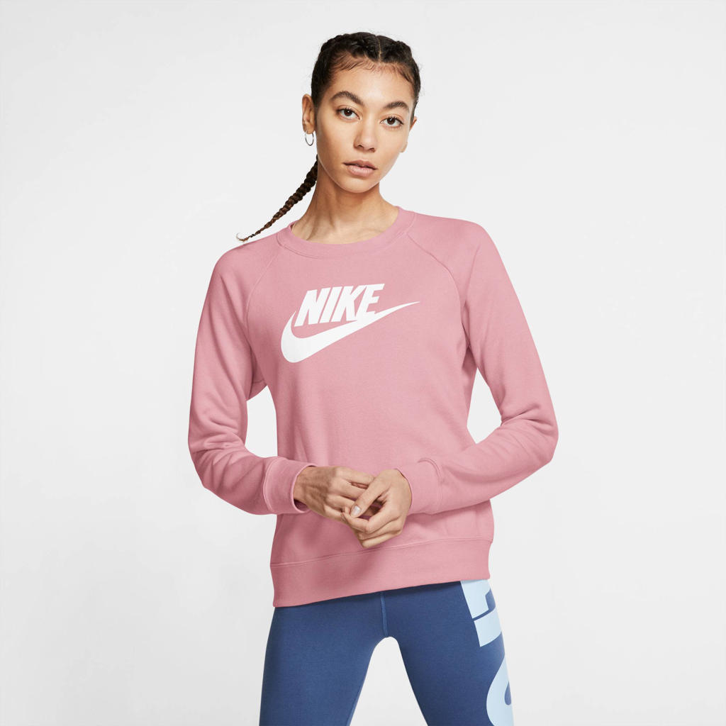 Nike sweater roze | wehkamp