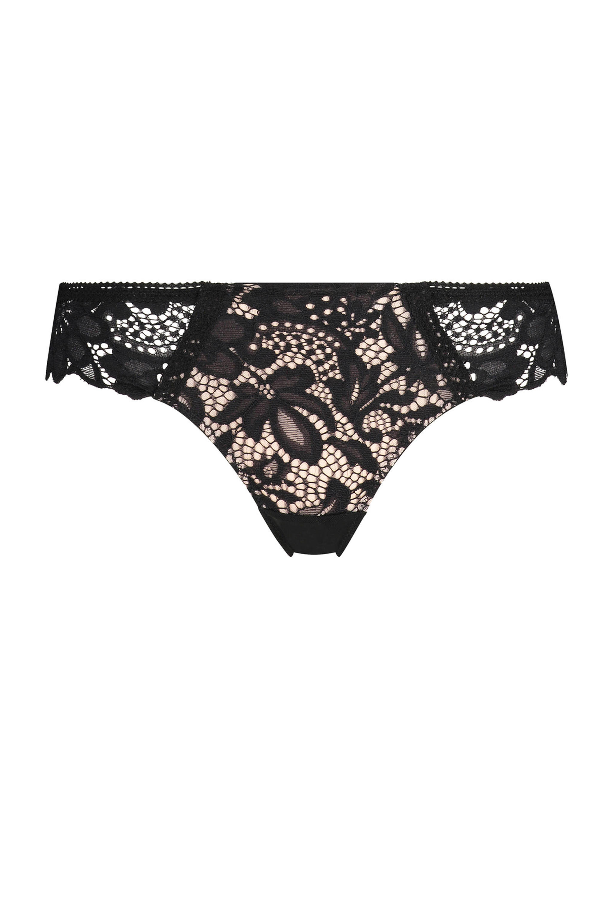 Hunkemöller string Shiloh zwart | wehkamp