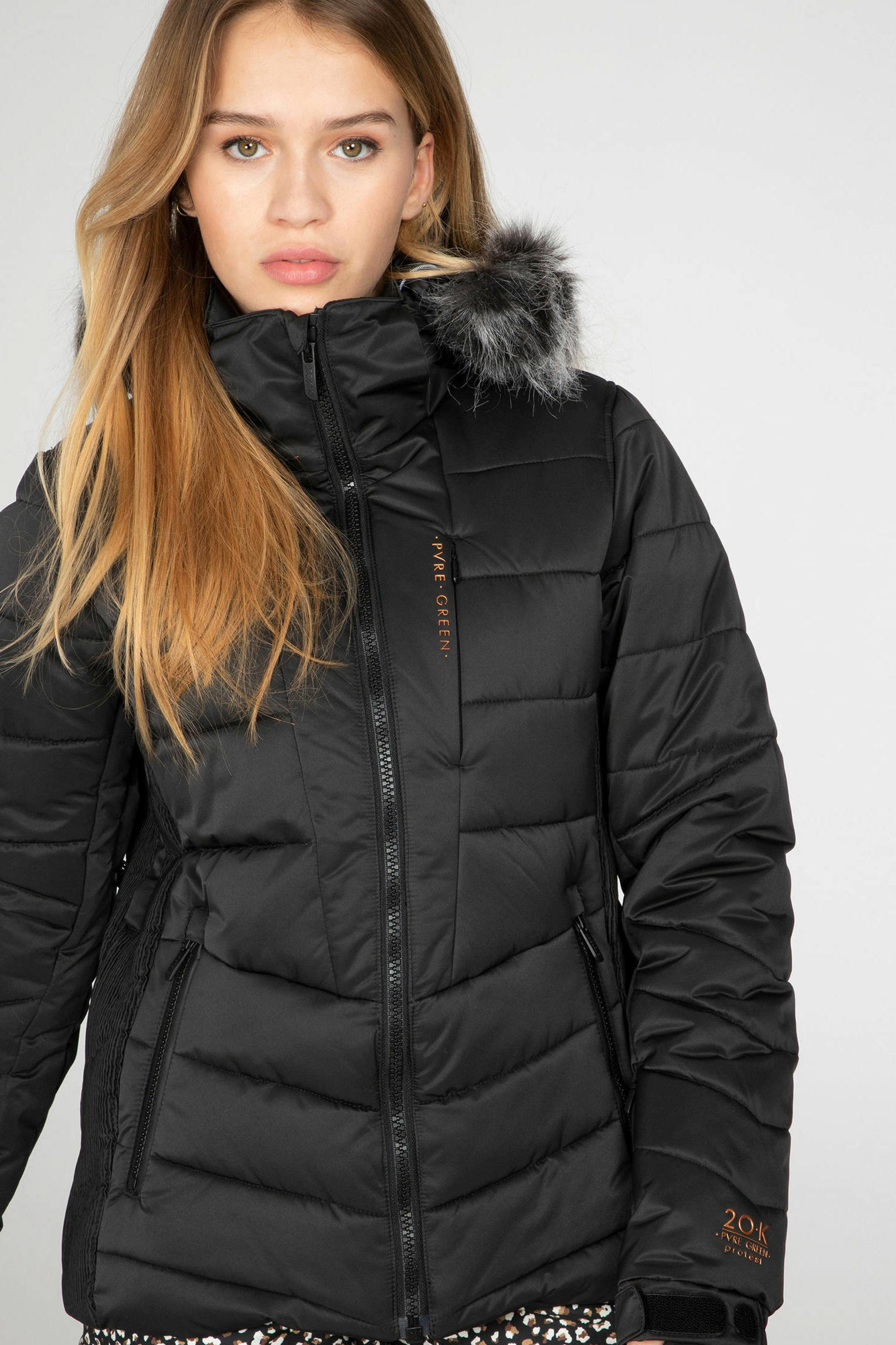 Protest ski-jack Connie zwart | wehkamp