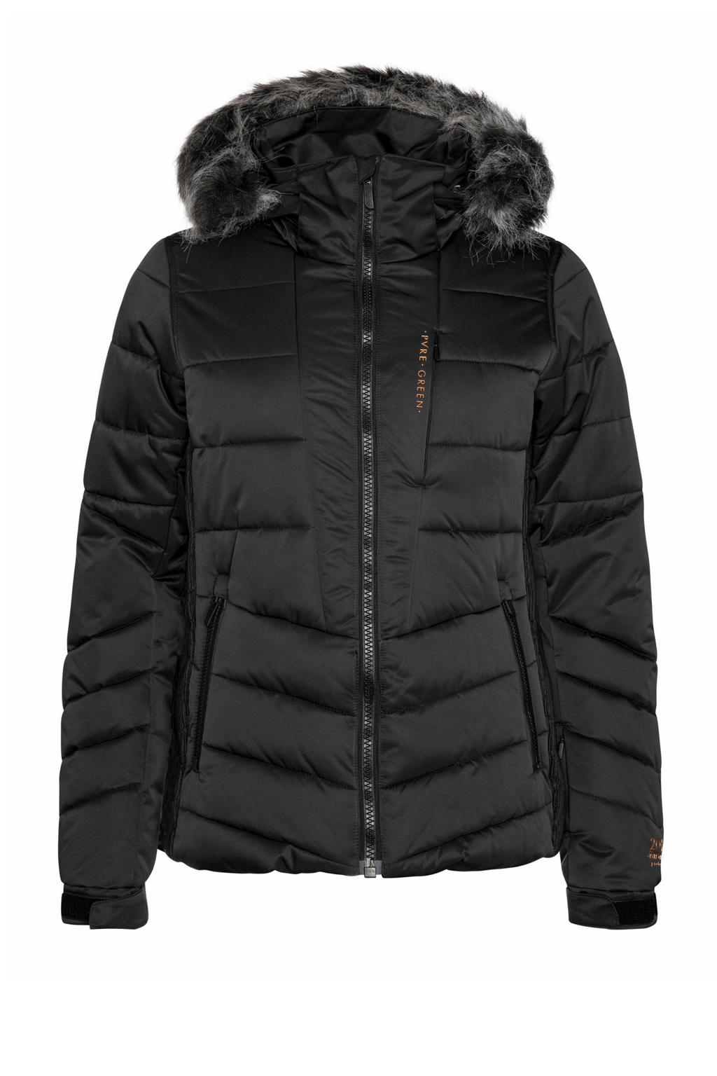 Protest ski-jack Connie zwart | wehkamp