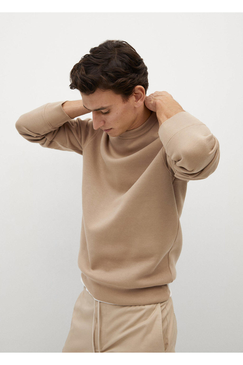 Mango Man sweater beige kopen? | Morgen in huis | wehkamp