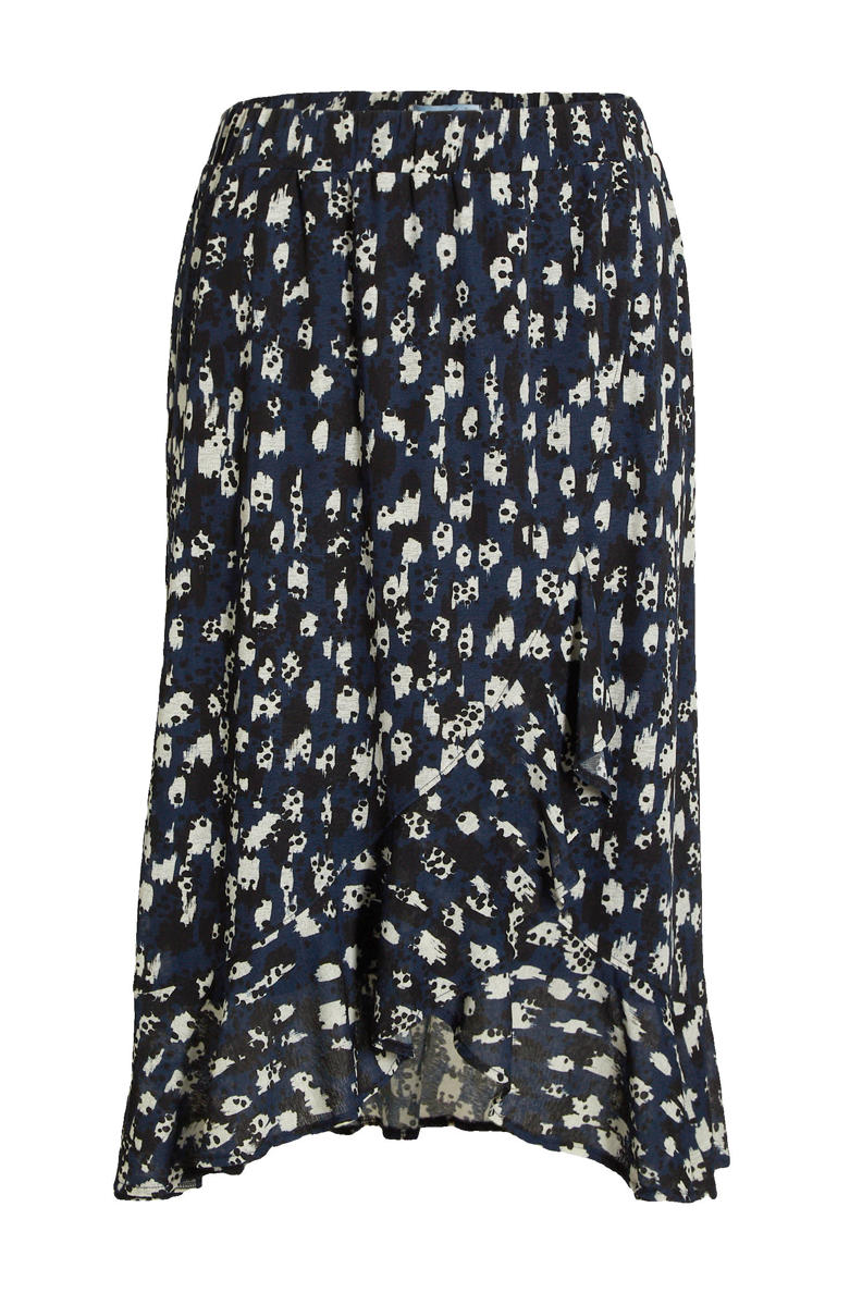 Imagine rok met volant donkerblauw | wehkamp