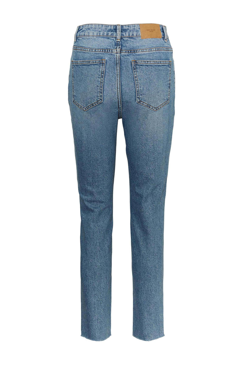 VERO MODA high waist straight fit jeans VMBRENDA light blue denim | wehkamp