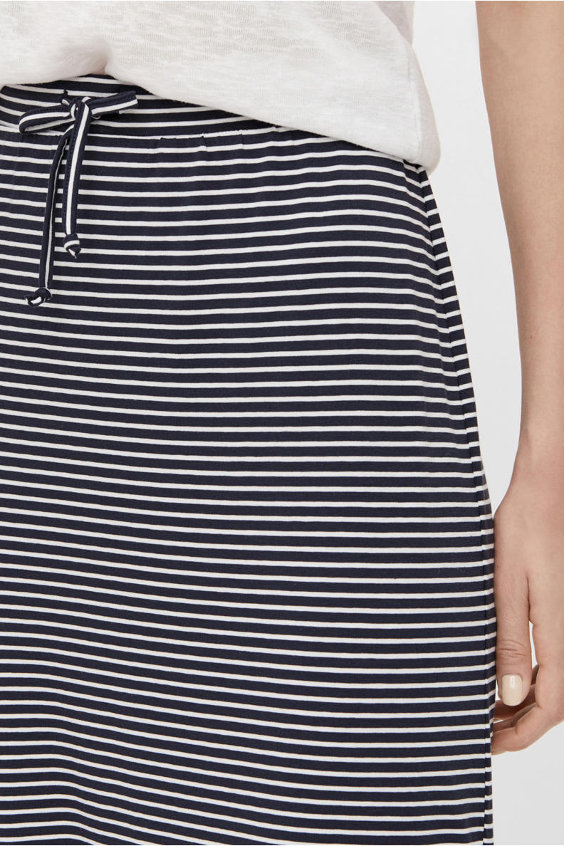 OBJECT maxi rok OBJSTEPHANIE blauw/wit | wehkamp