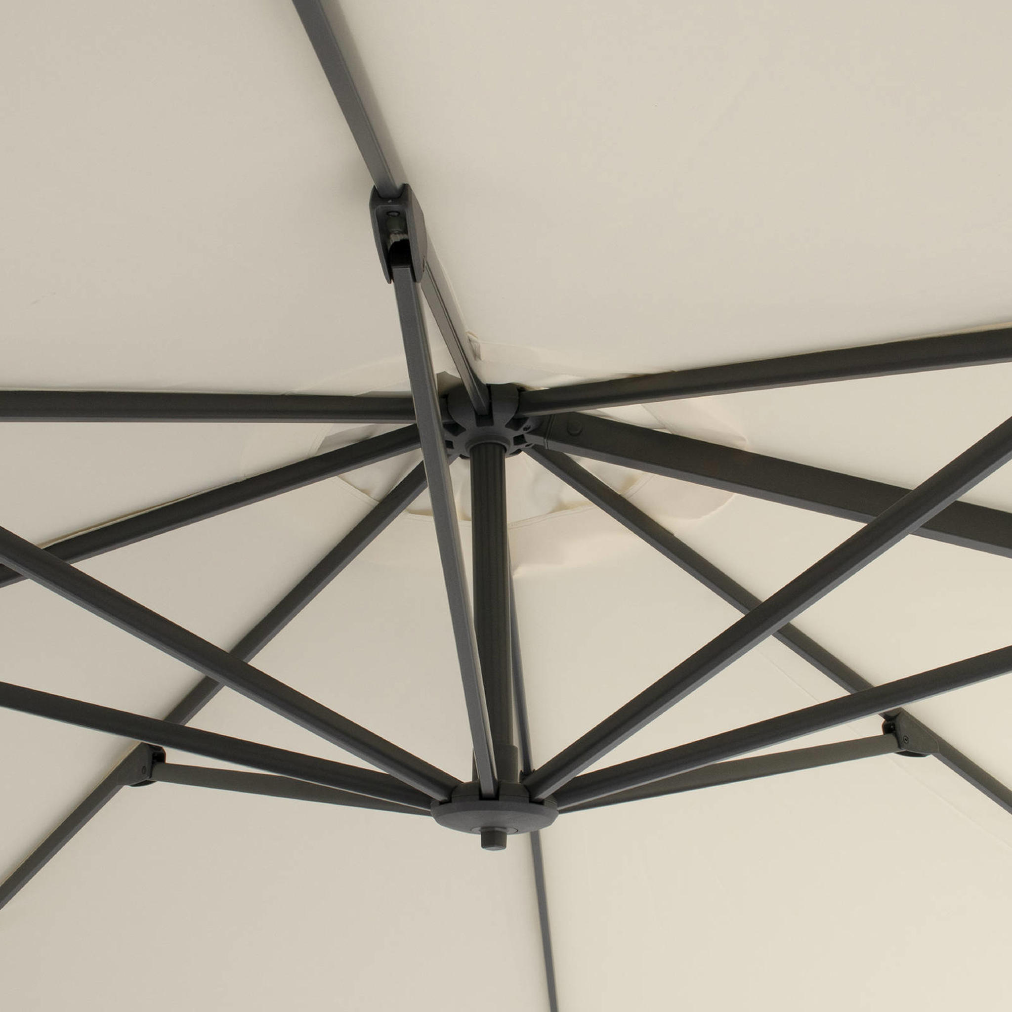 Hartman parasol Shadowflex (350x350 cm) | wehkamp