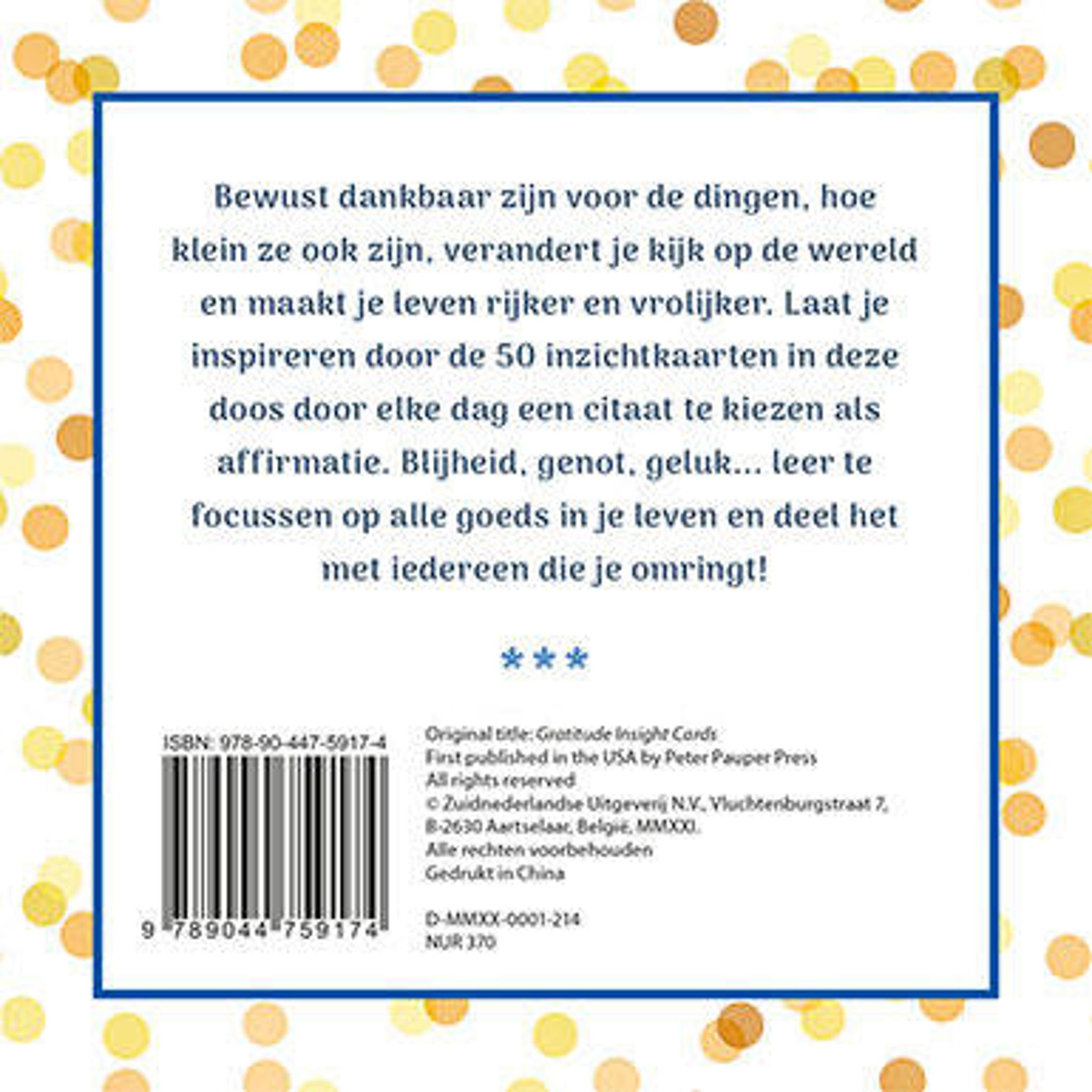 Dankbaar zijn - Inzichtkaarten | wehkamp