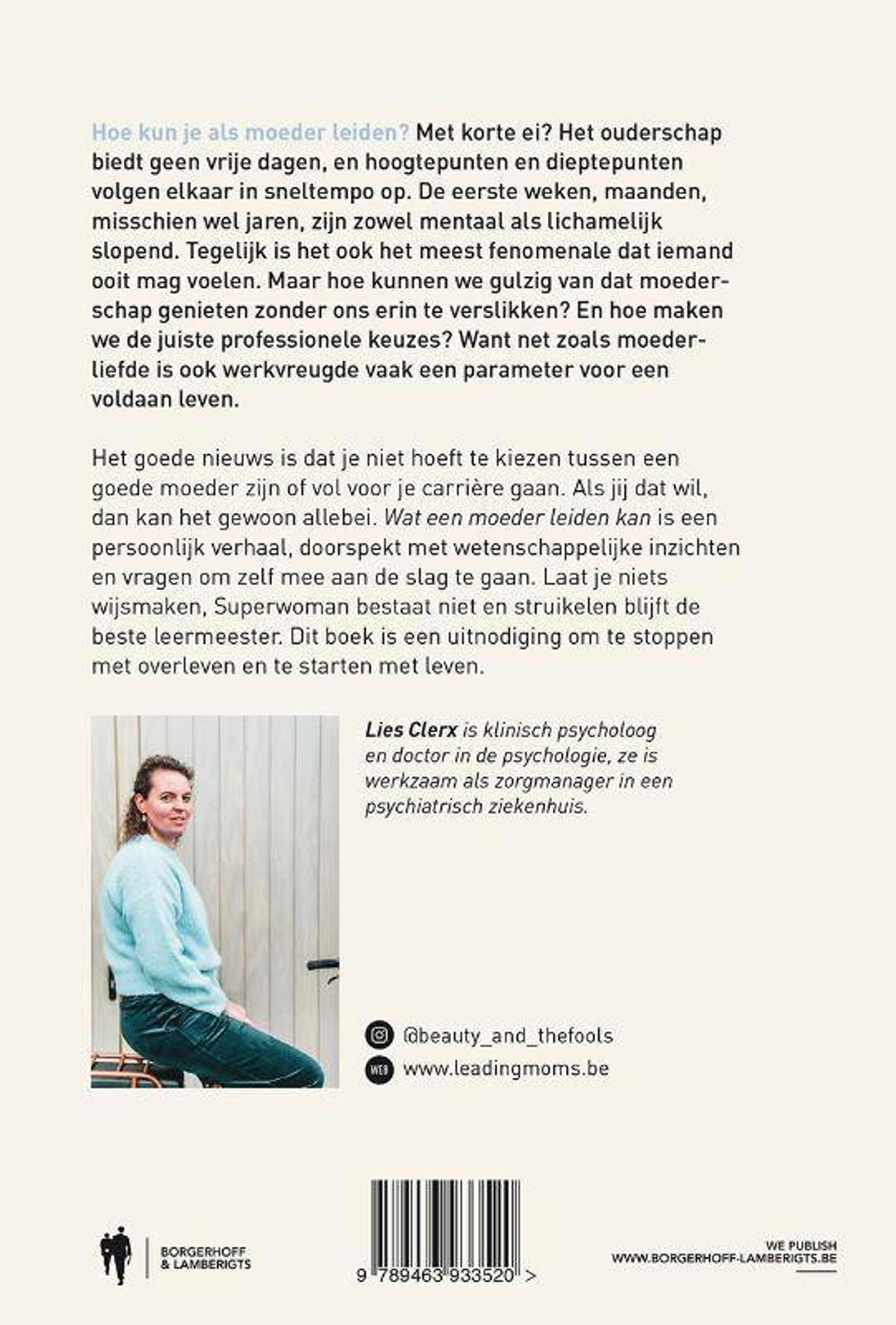 Lies Clerx Wat een moeder leiden kan | wehkamp