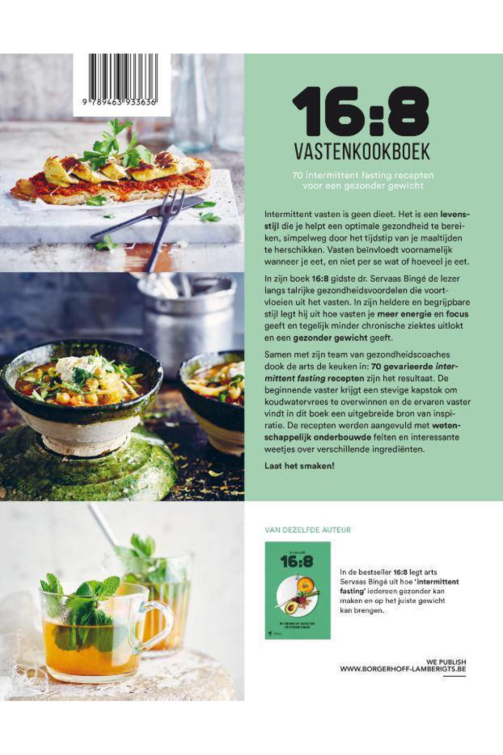 Servaas Dr. Bingé 16:8 vastenkookboek | wehkamp