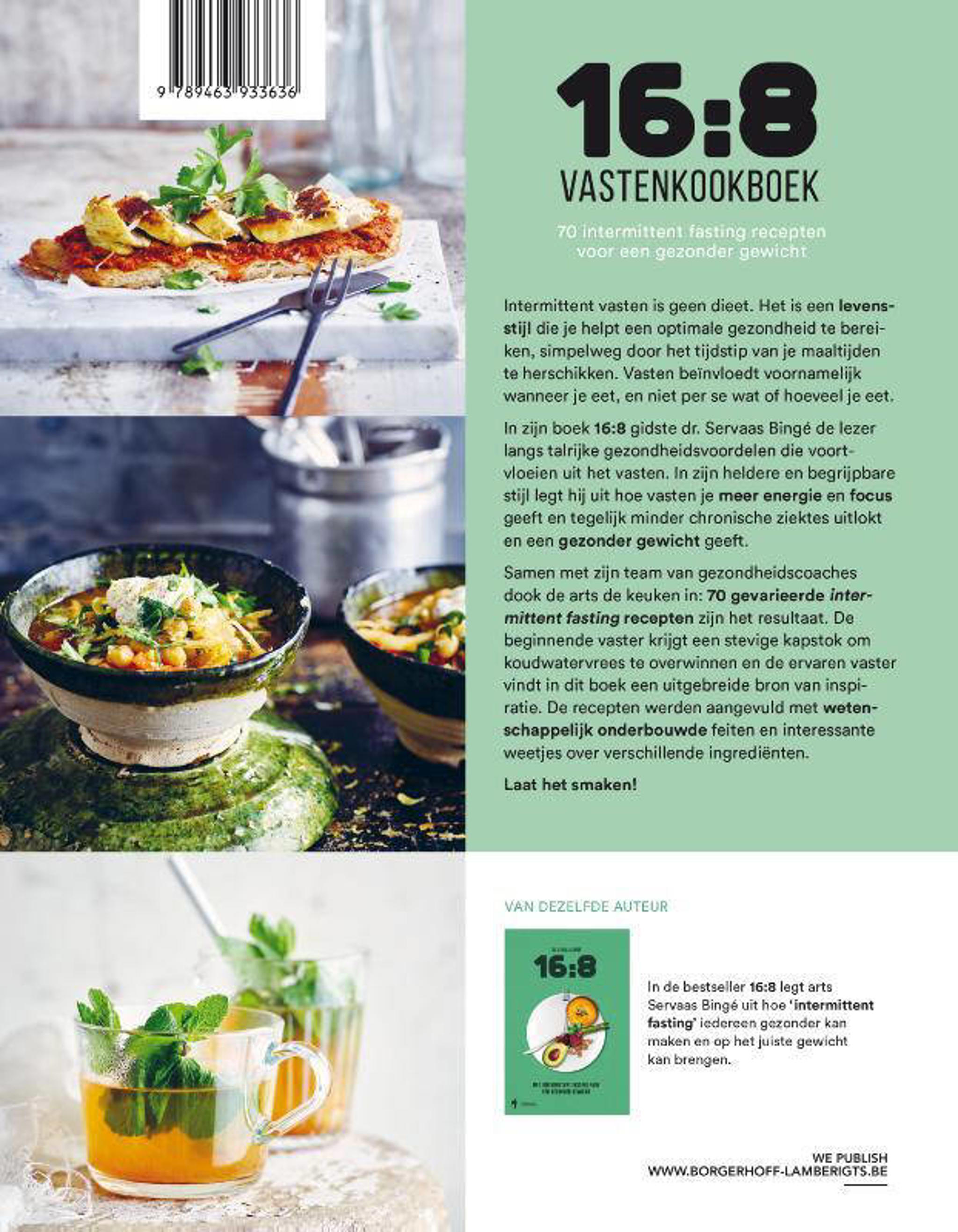 Servaas Dr. Bingé 16:8 vastenkookboek | wehkamp